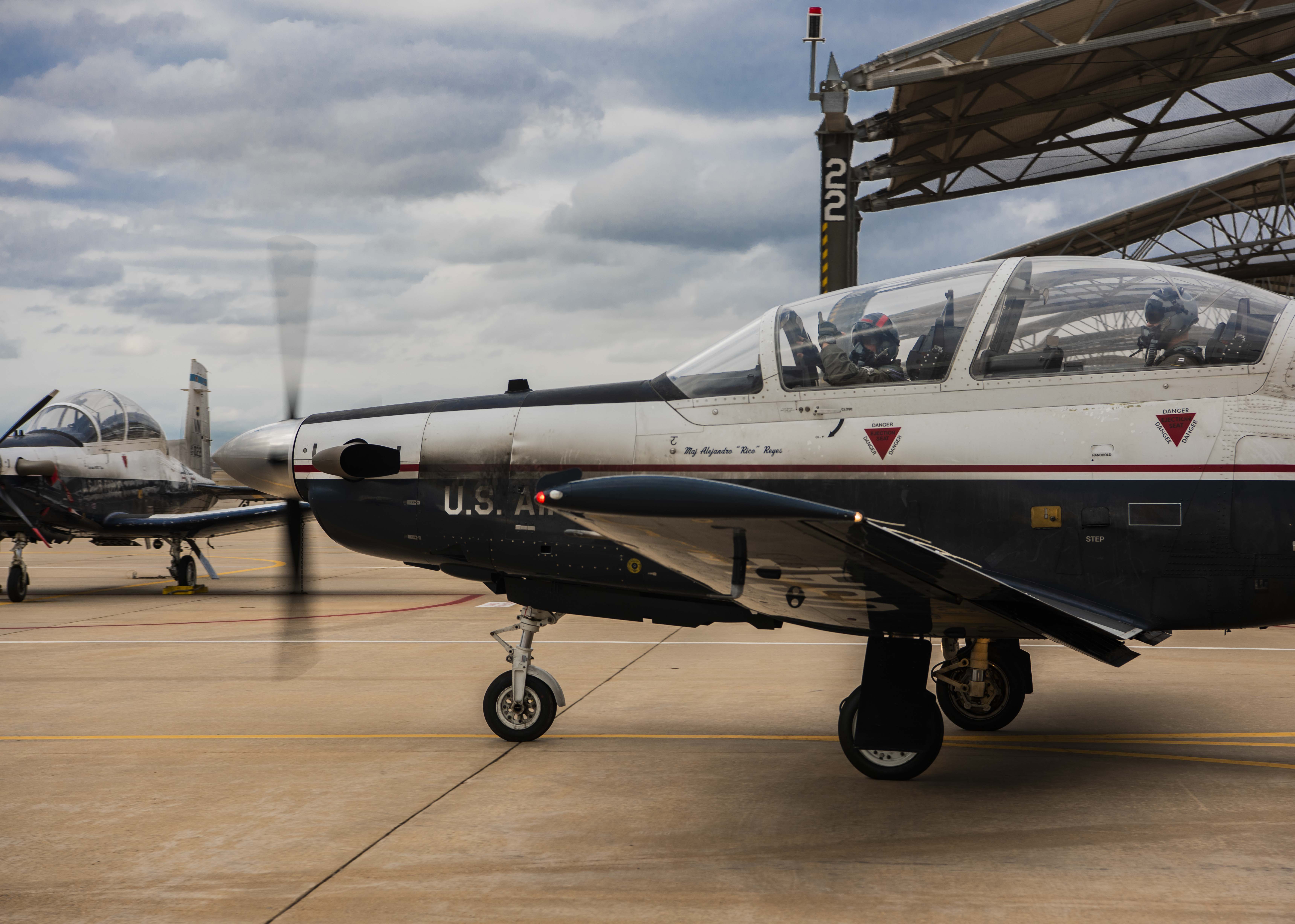 Not even cancer could keep Vance instructor pilot out of the cockpit ...