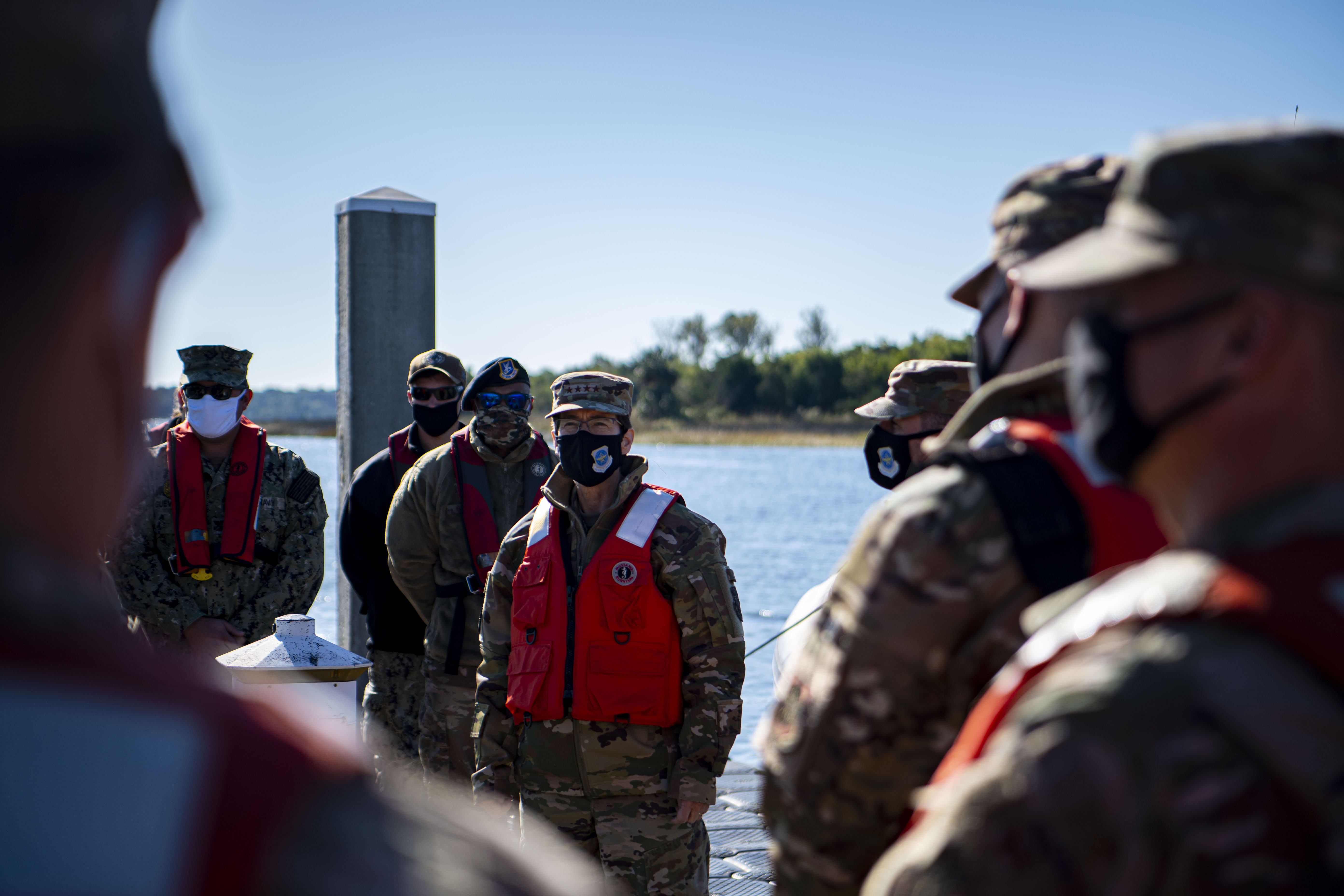 AMC command team visits Joint Base Charleston > Air Mobility Command ...
