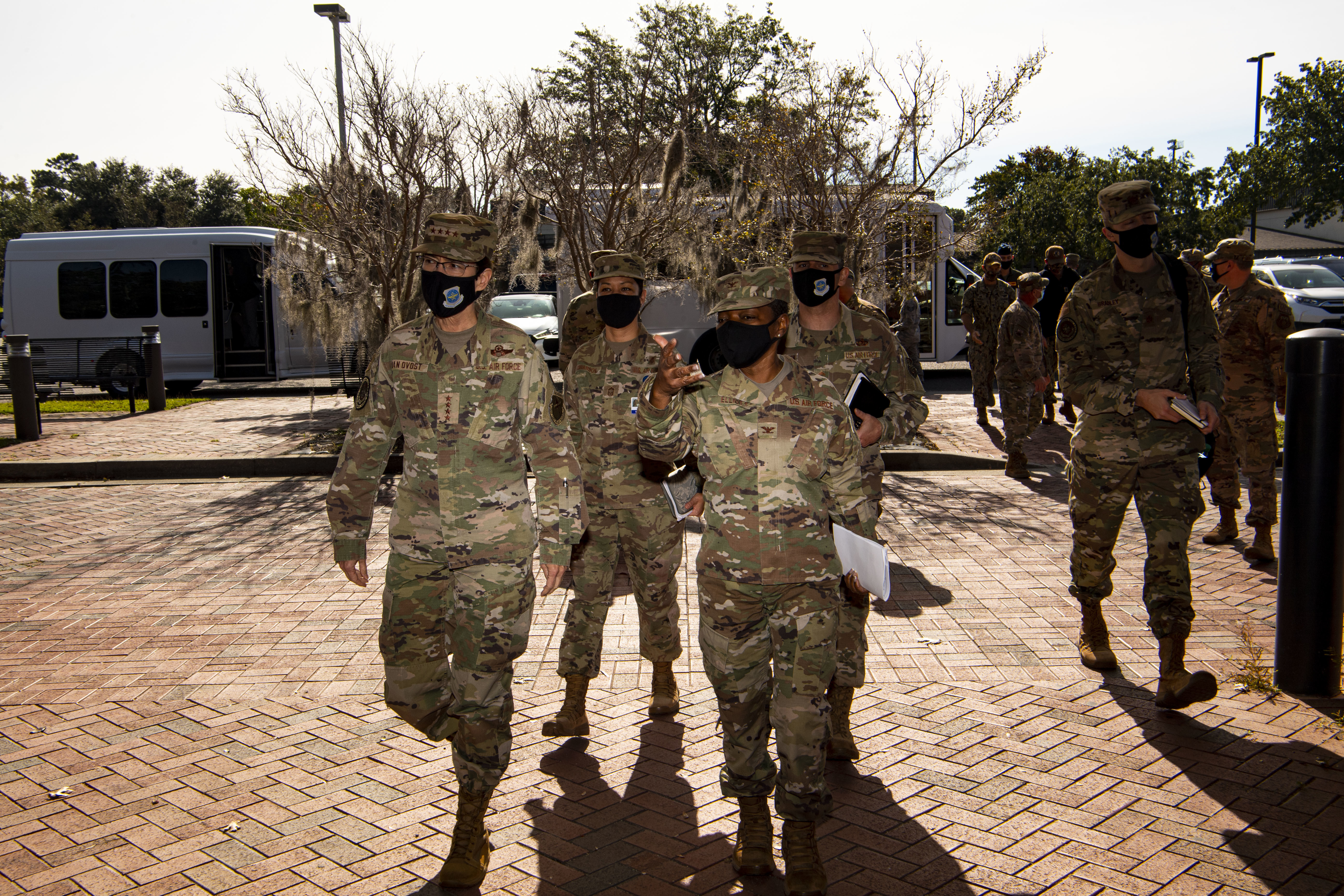 AMC command team visits Joint Base Charleston > Ramstein Air Base ...