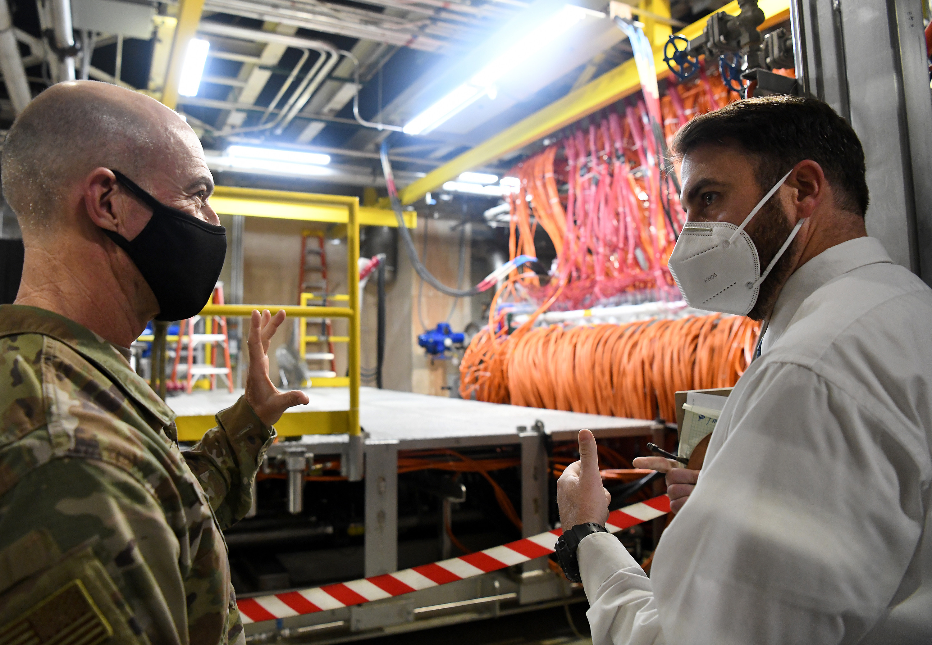 AFTC commander, command chief visit AEDC > Edwards Air Force Base > News