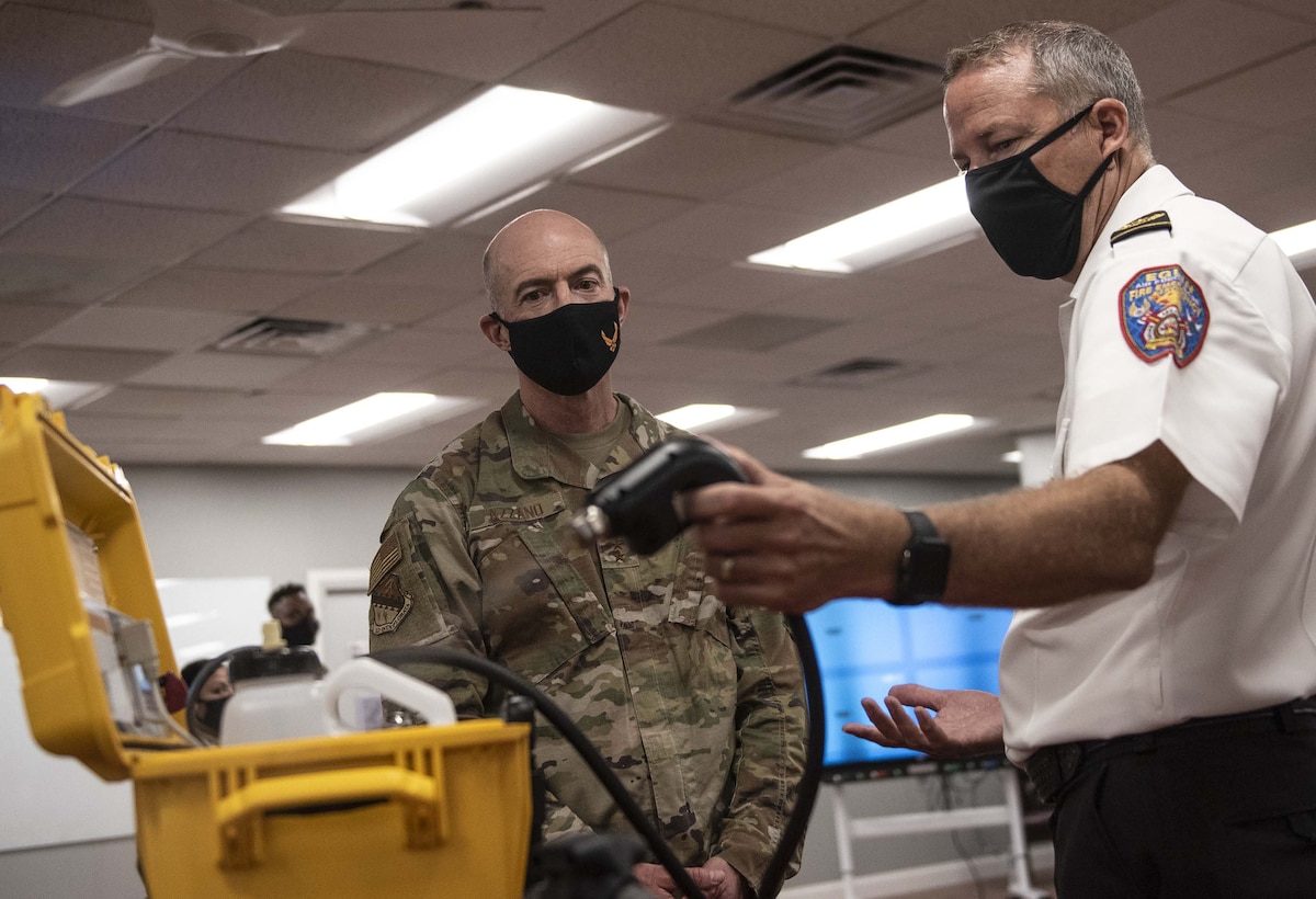 AFTC commander, command chief visit Eglin > Air Force Materiel Command ...
