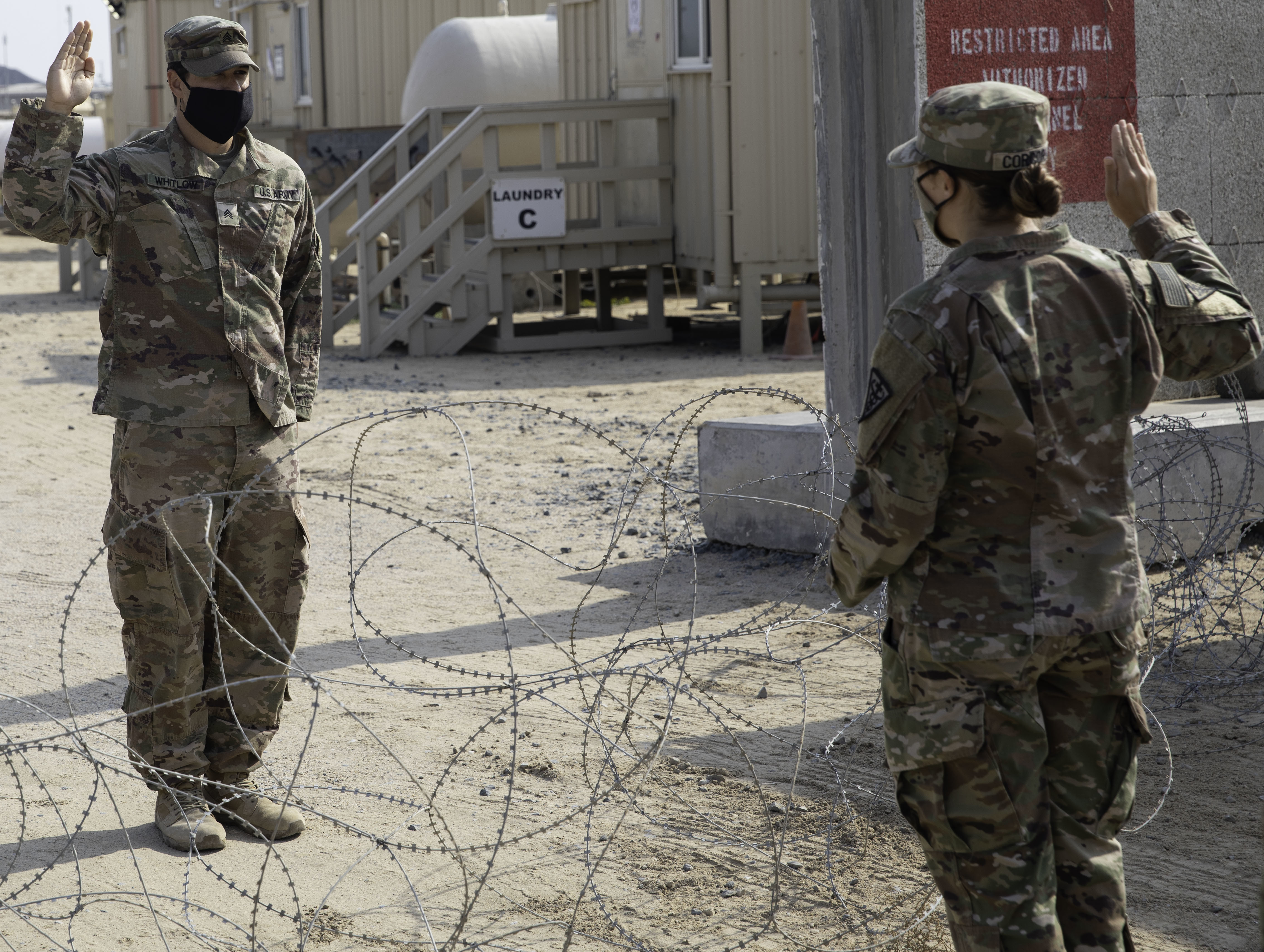 Re-enlisting during a pandemic