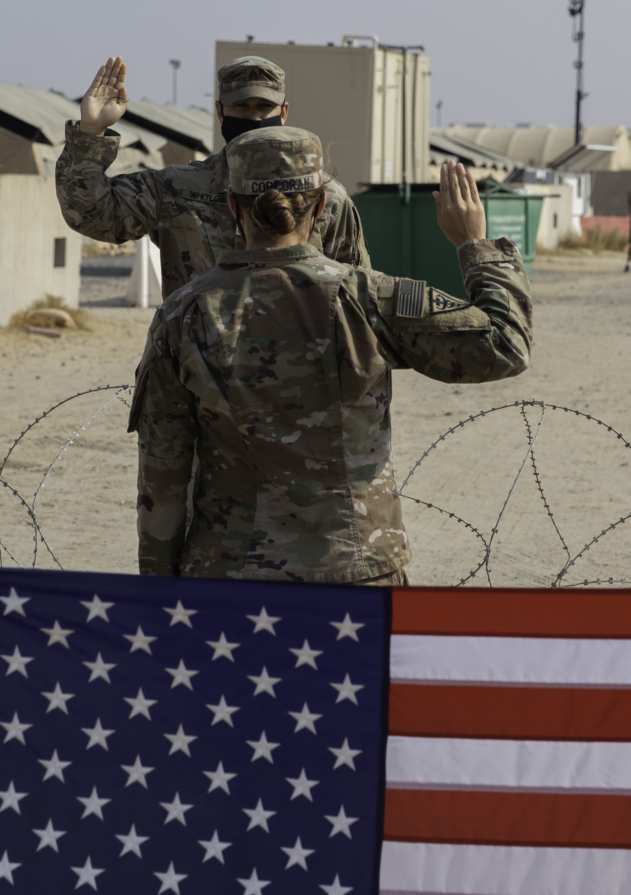 Re-enlisting during a pandemic