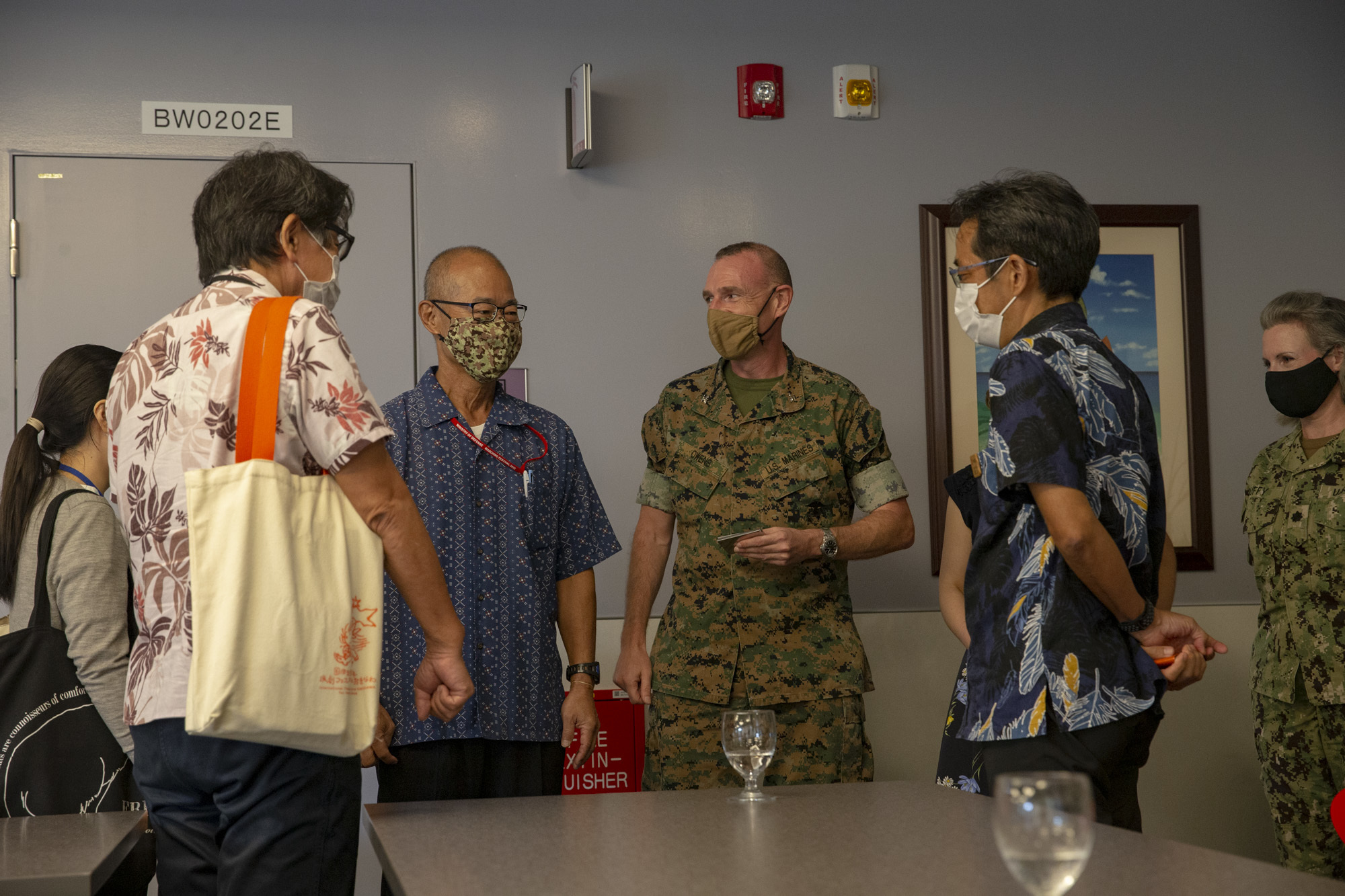US Marine Corps working together with Okinawa Prefectural Government ...