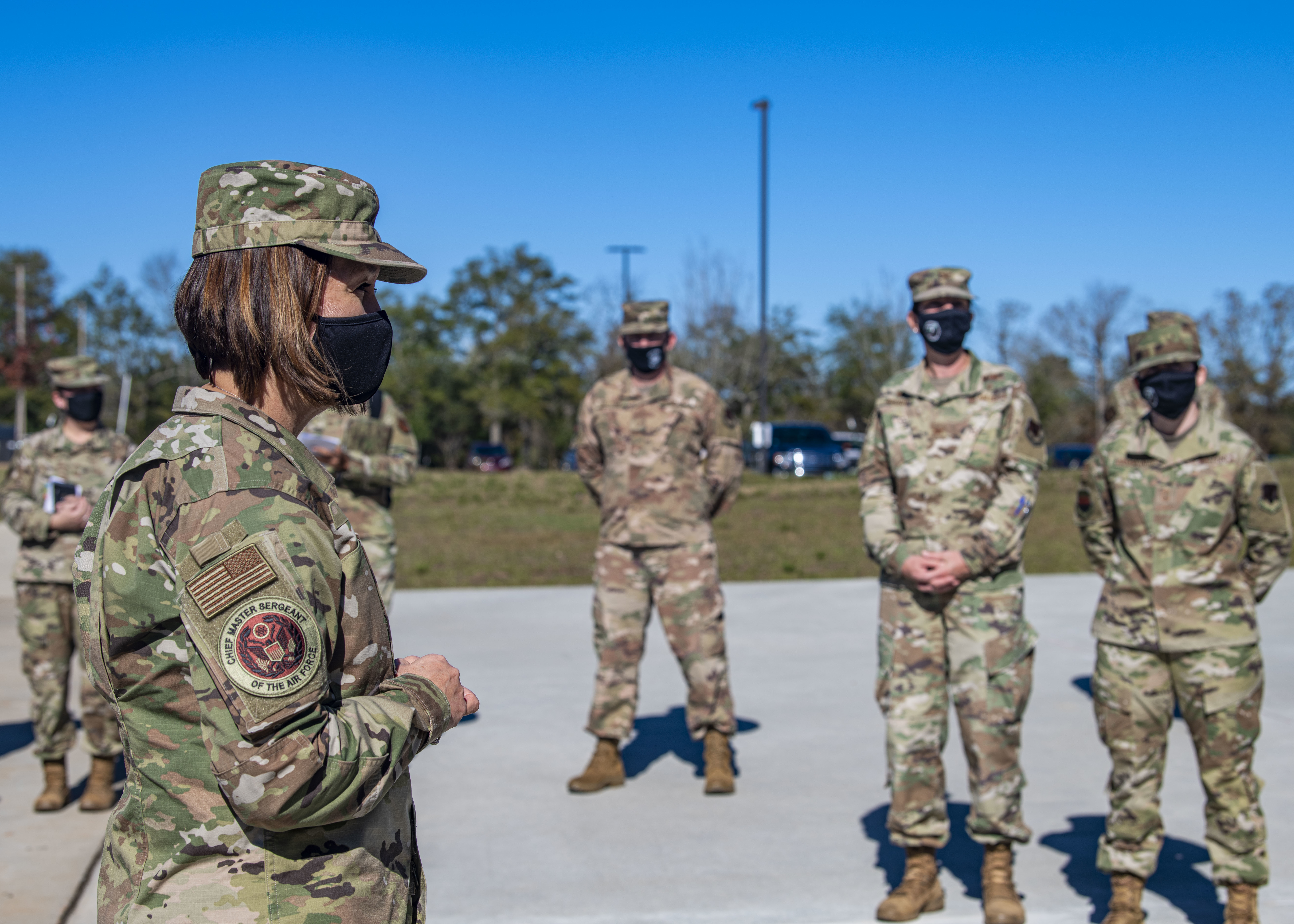 CMSAF Bass visits Team Shaw > Shaw Air Force Base > Article Display