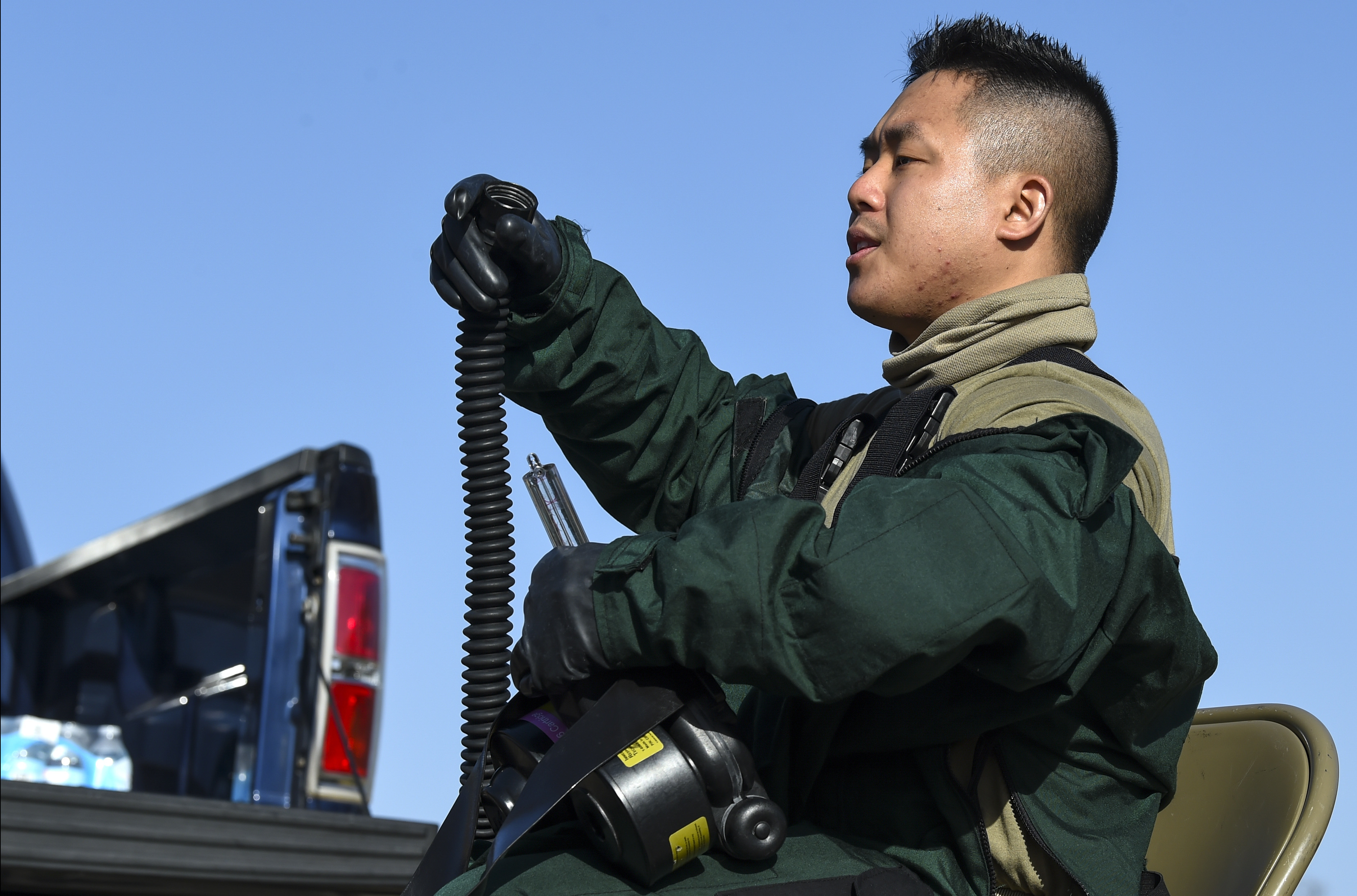 149th Fighter Wing fatality search and recovery team trains at JBSA ...