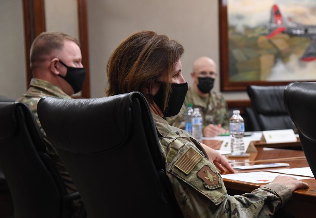 Second Air Force receives Keesler immersion tour