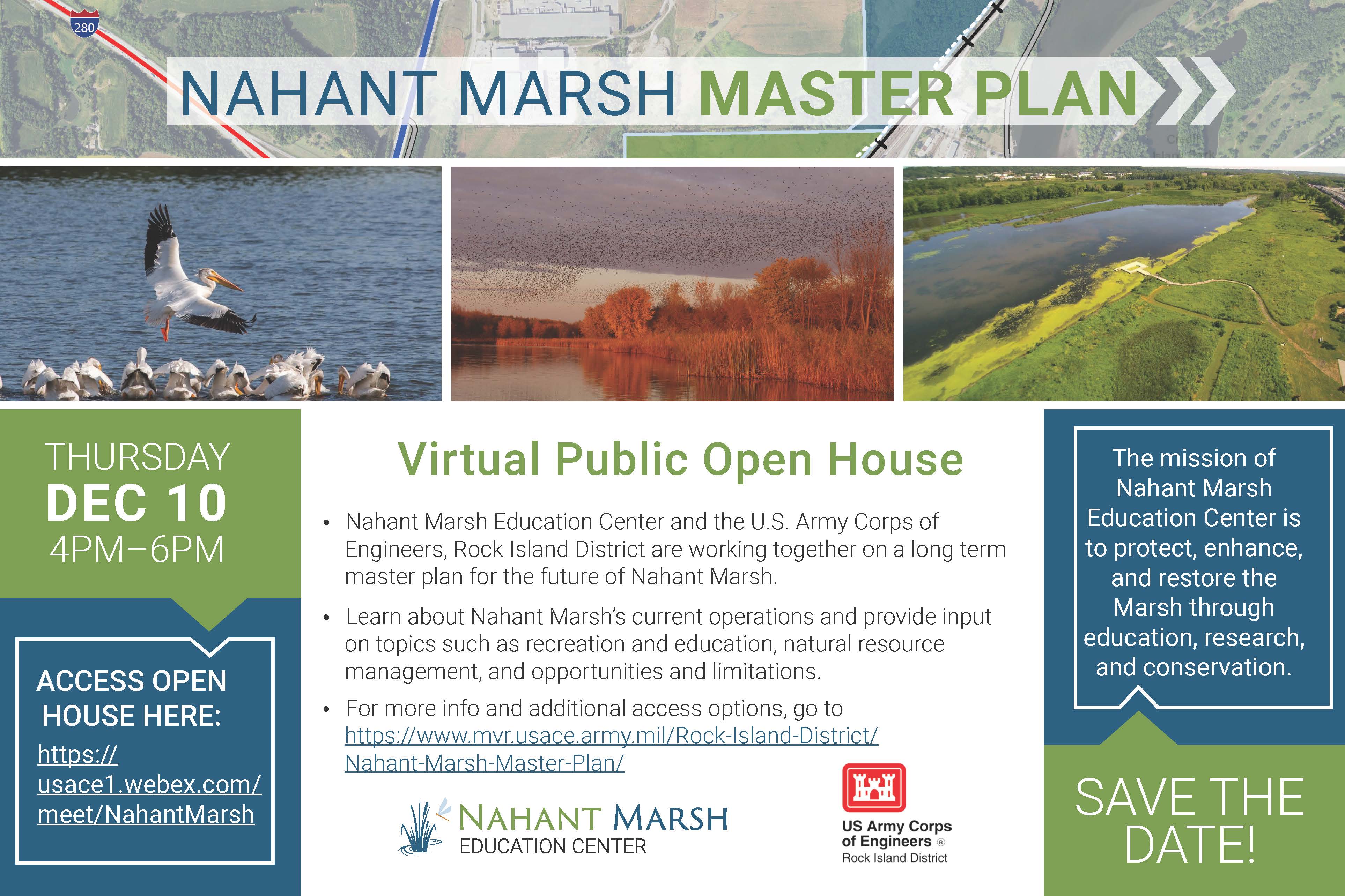 Corps to host virtual public open house for Nahant Marsh master plan ...