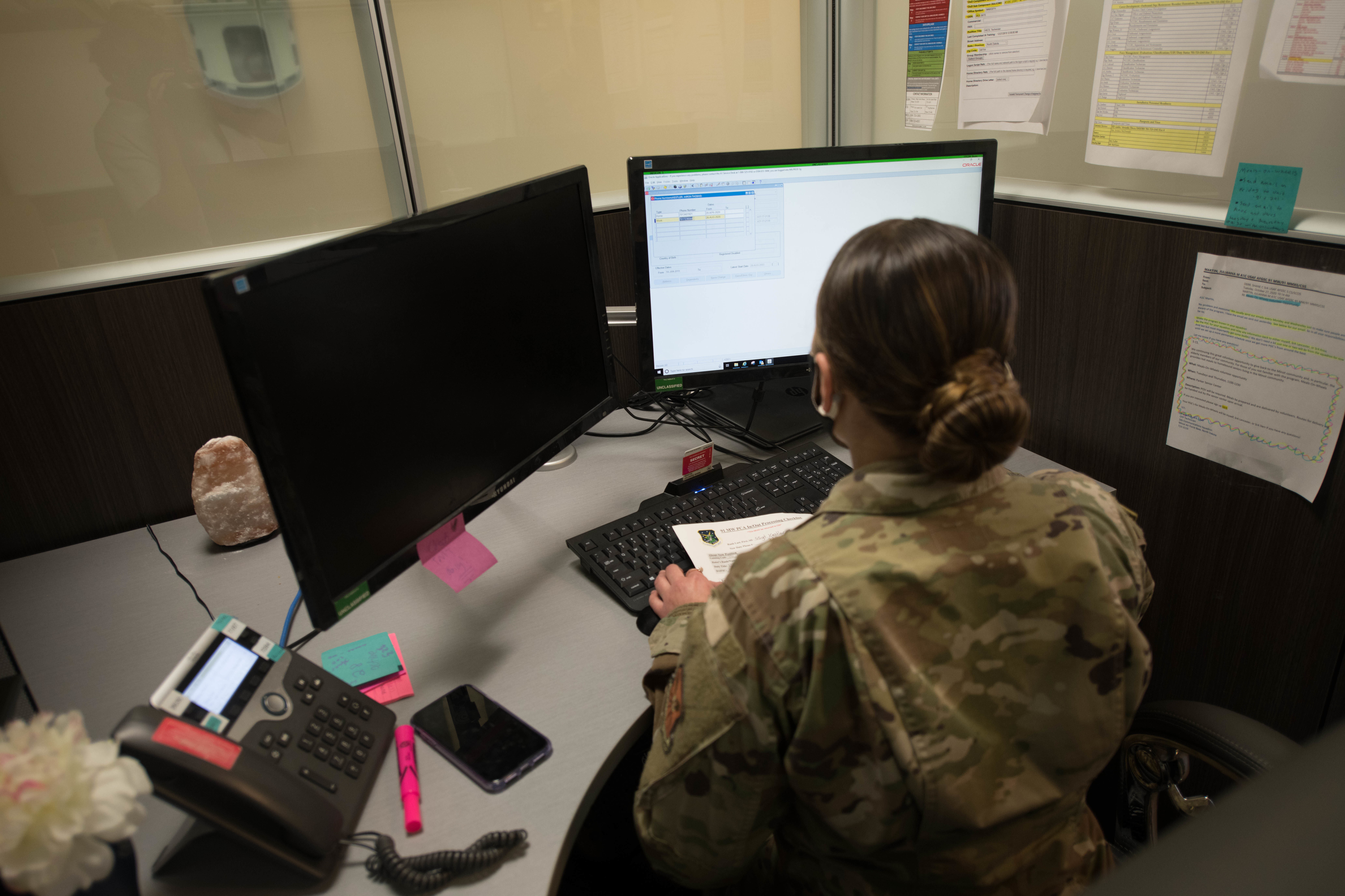 Airmen of Team Minot- Airman First Class Juliana Martin, Administrative ...