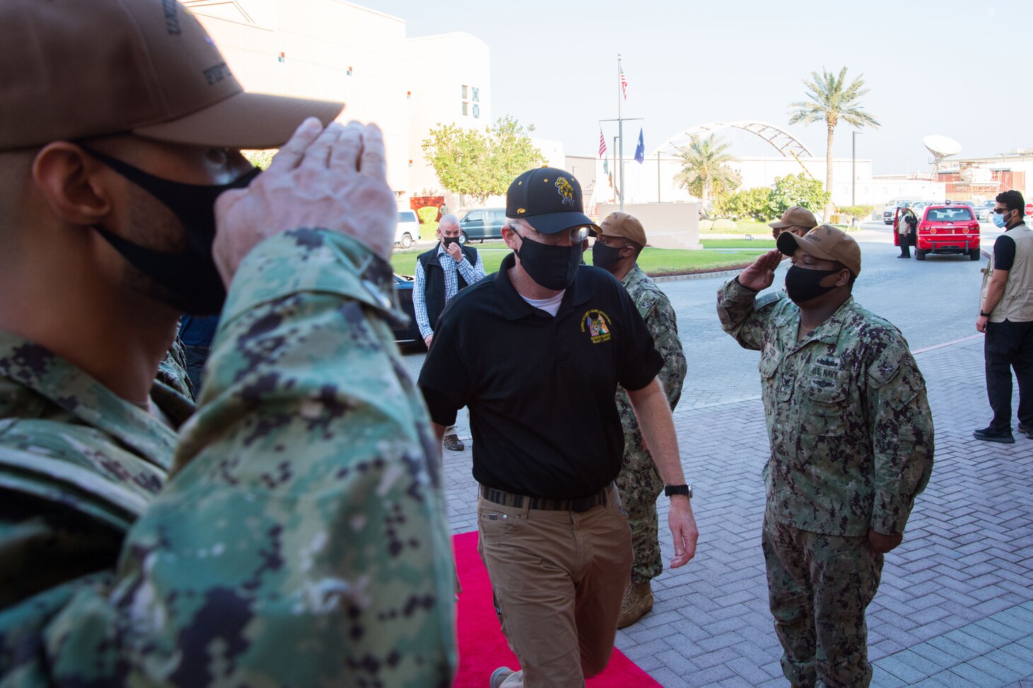 Acting Secretary of Defense visits NSA Bahrain > U.S. Naval Forces ...