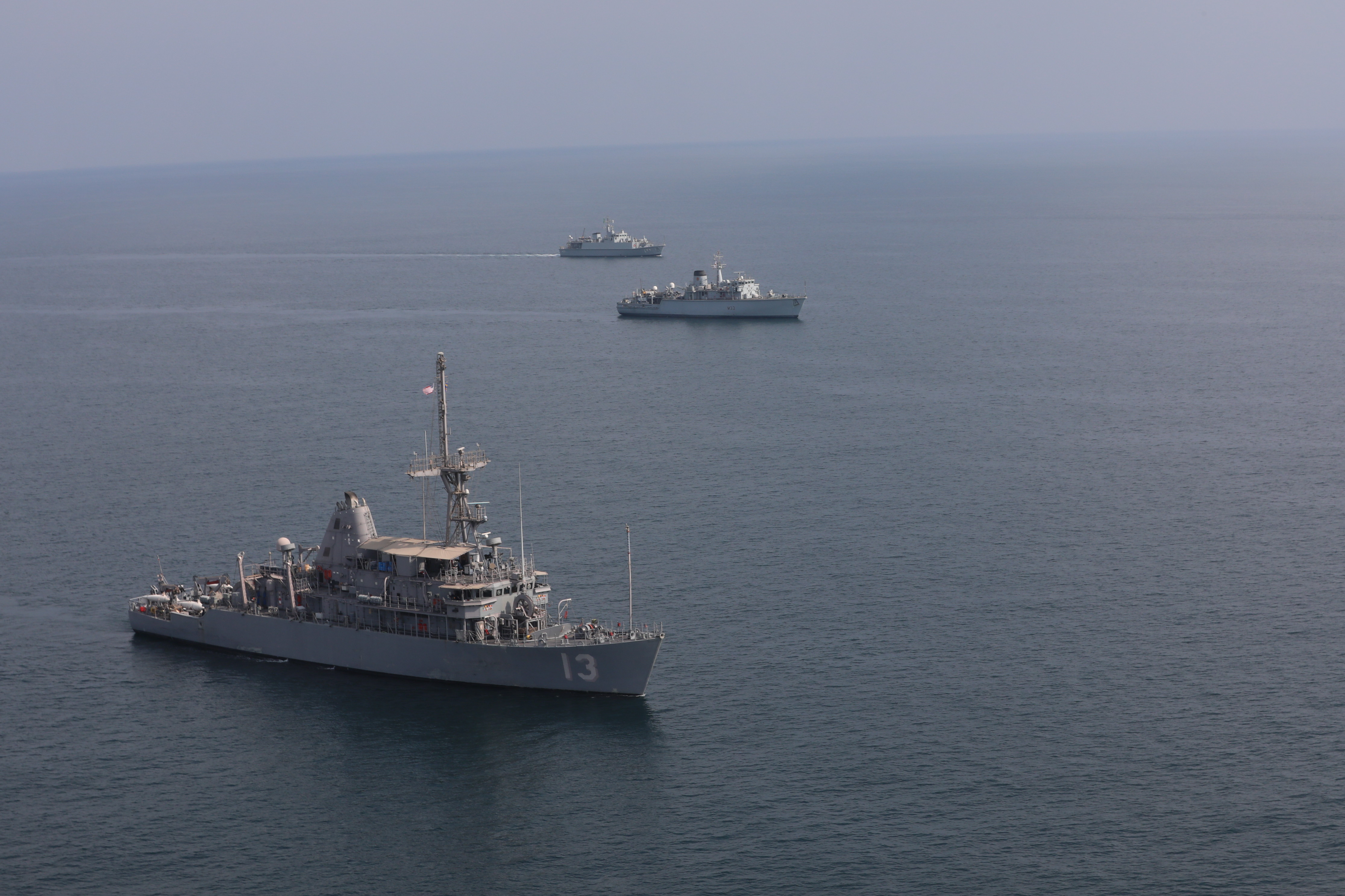 Saudi, UK, U.S. Naval Forces Conduct Mine Countermeasures Training ...