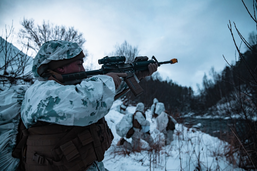 MRF-E 21.1 Conducts Exercise Reindeer II