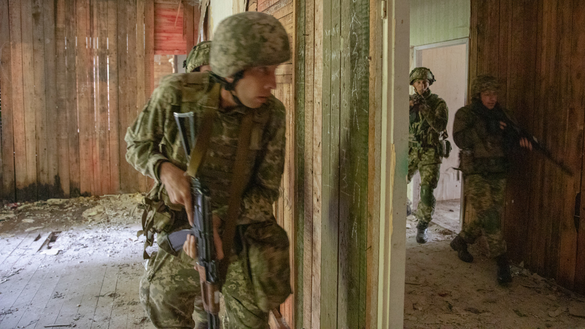 Ukraine, U.S. Forces train for urban operations