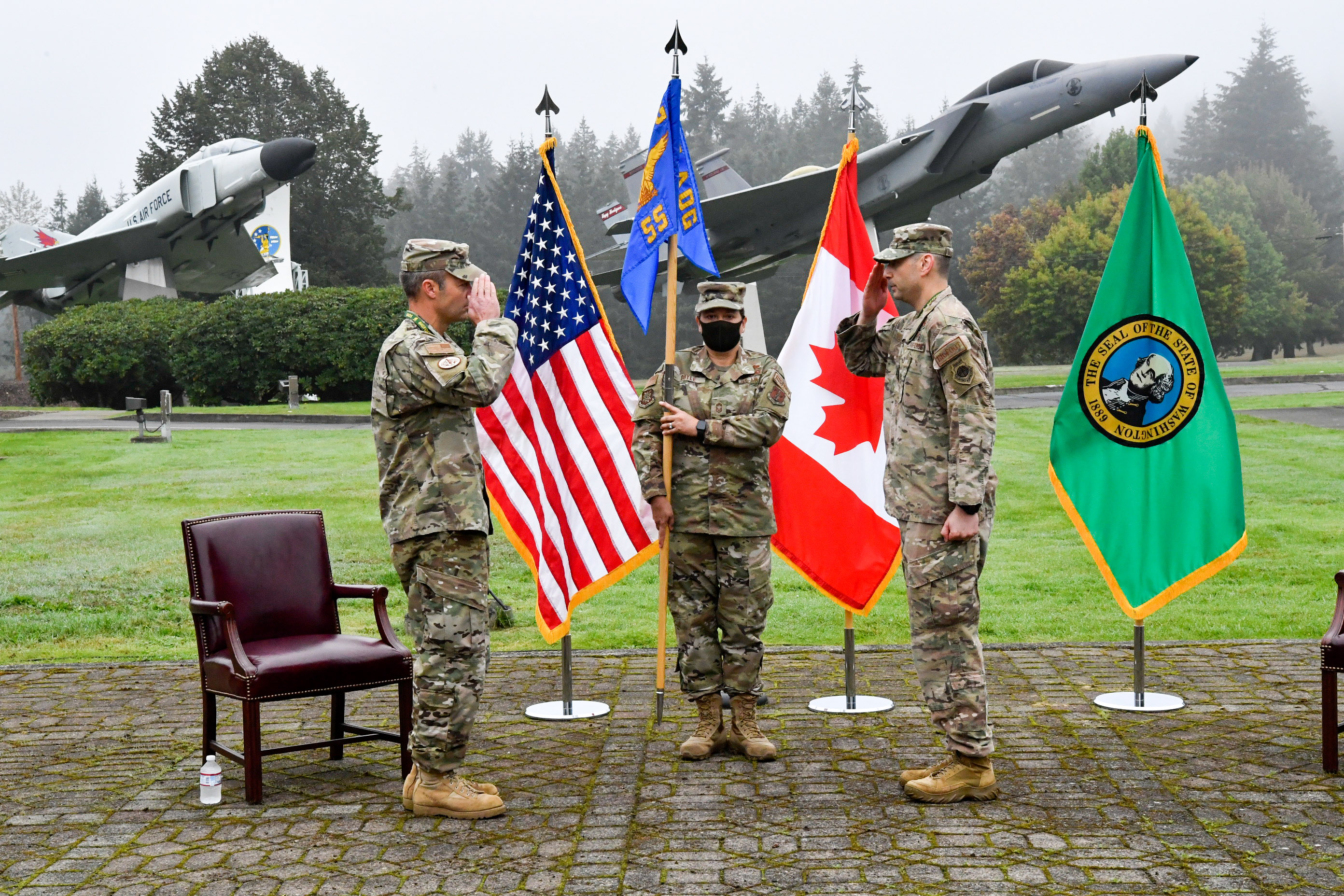 Camel assumes command of the 225th Support Squadron > Western Air ...