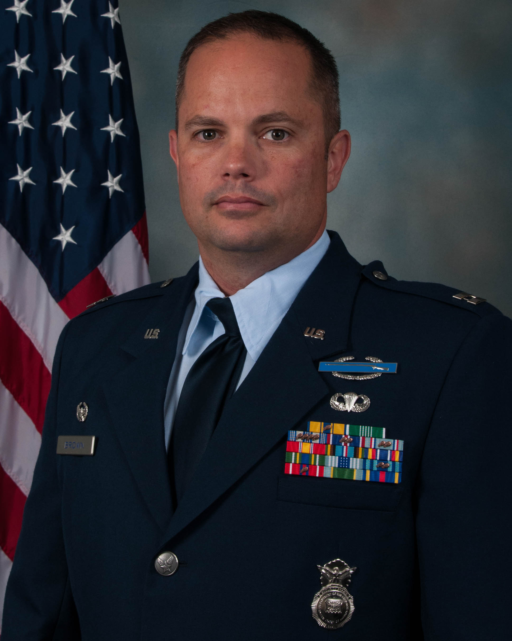 Capt. Joel Brown, 307th Security Forces Squadron commander > 307th Bomb ...