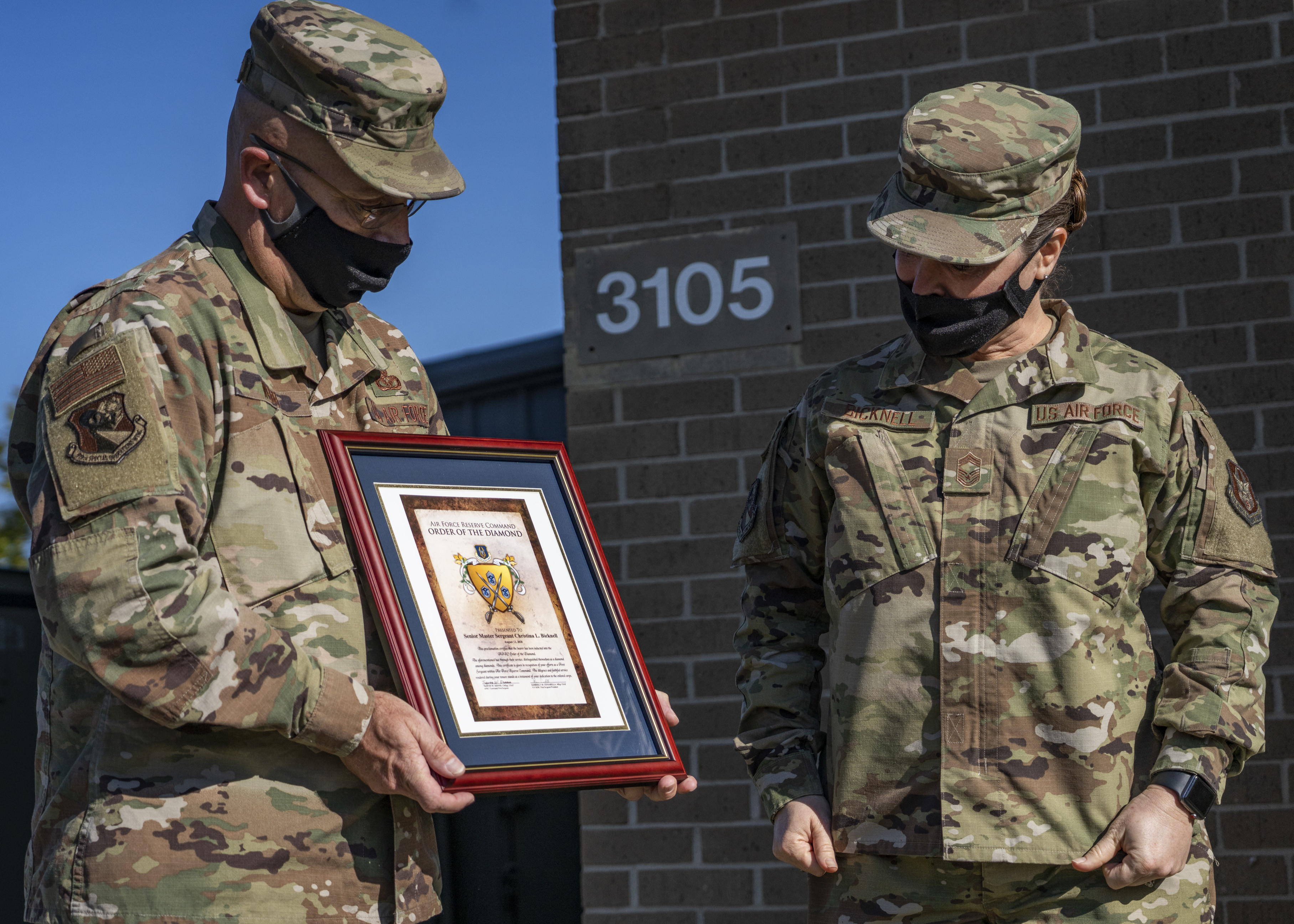 919 SOW first sergeant inducted to AFRC Order of the Diamond > Nellis ...