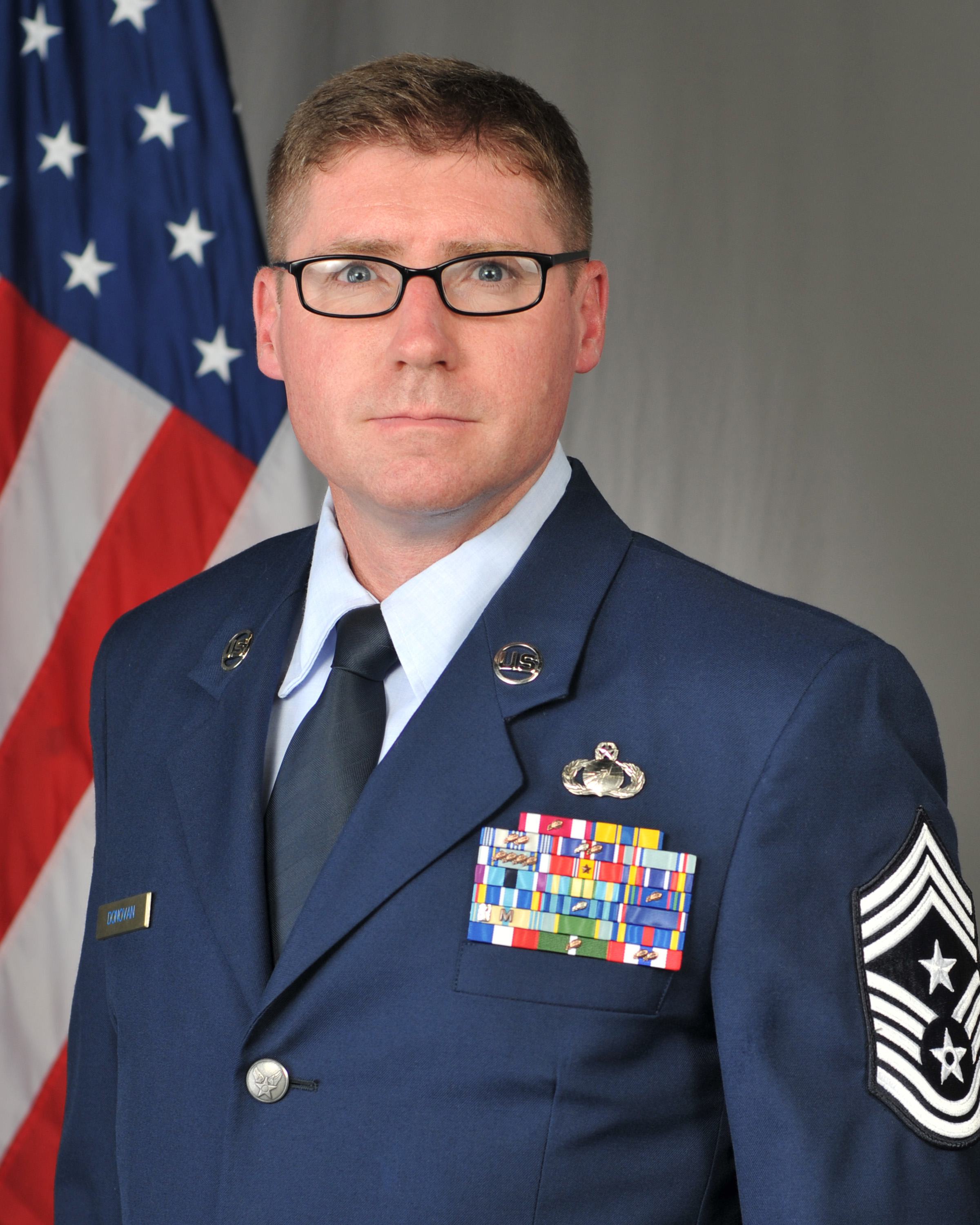 Chief Master Sgt. Joe Donovan