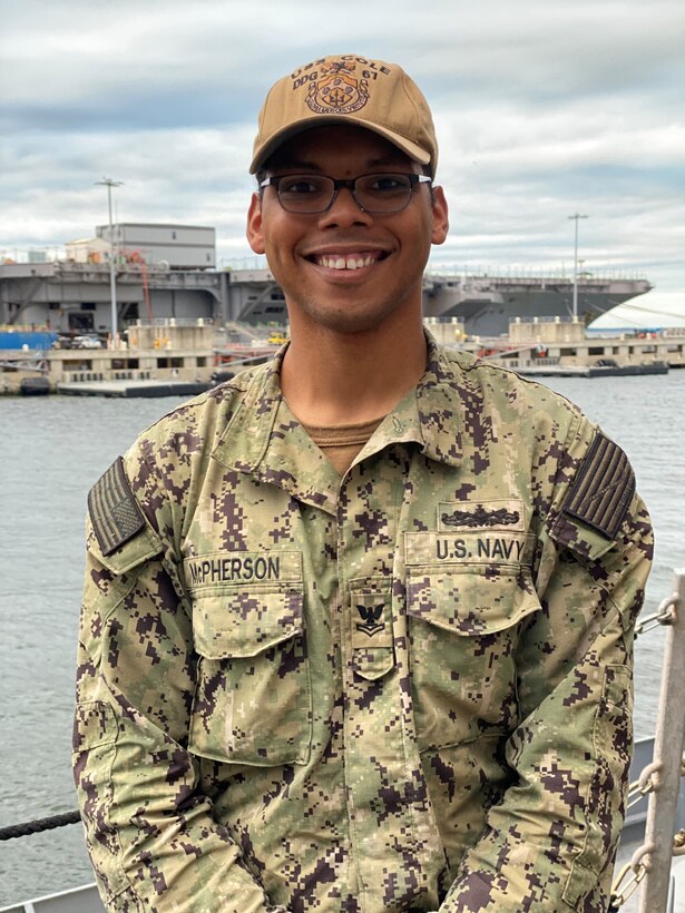 Fire Controlman AEGIS 2nd Class Emilio McPherson