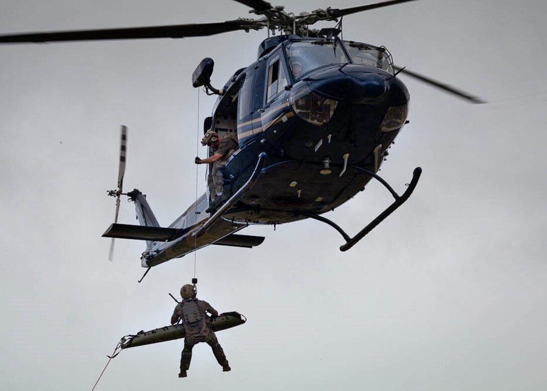 475th EABS performs medical evacuation training exercise