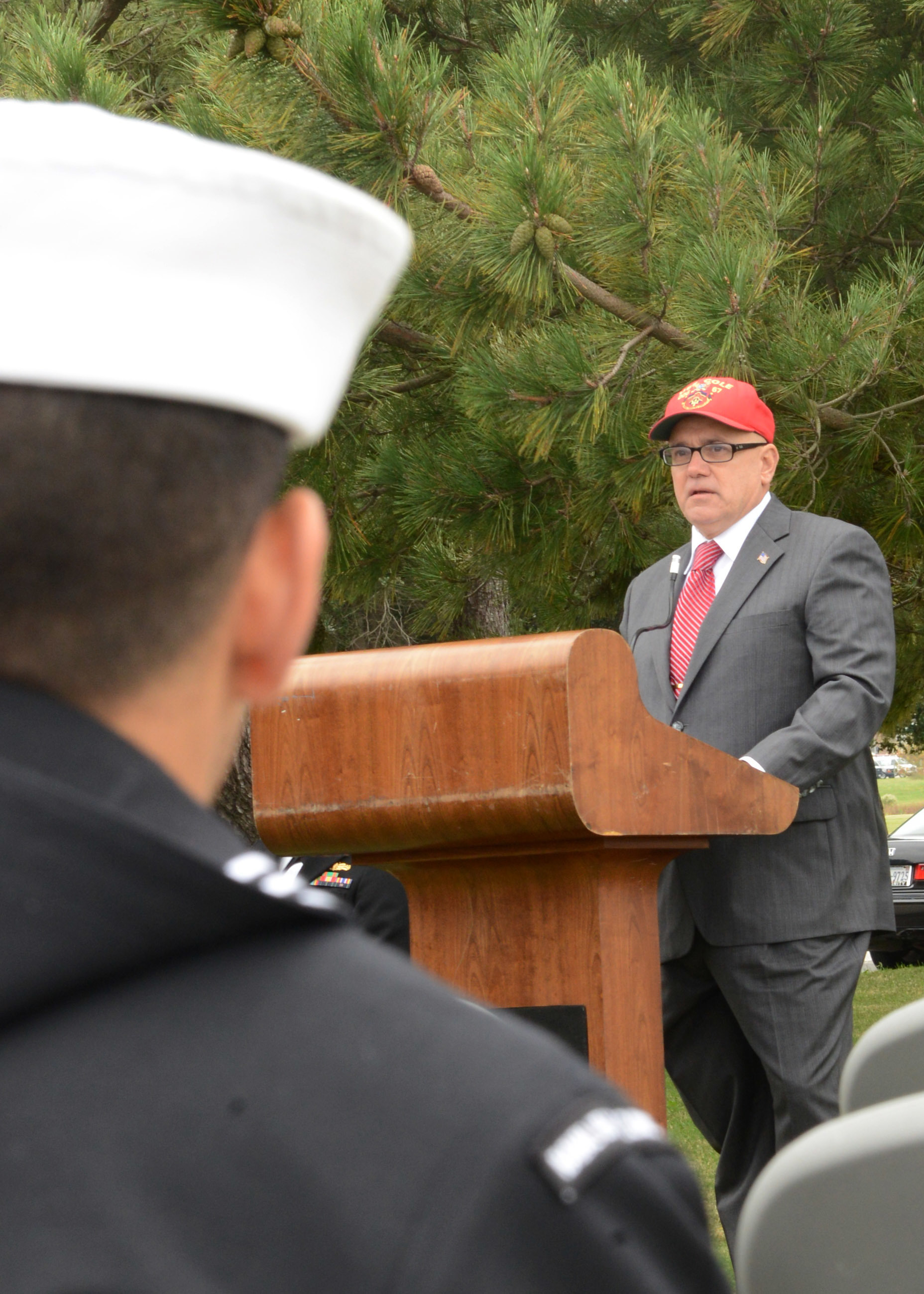 Retired Command Master Chief (CMC) James Parlier
