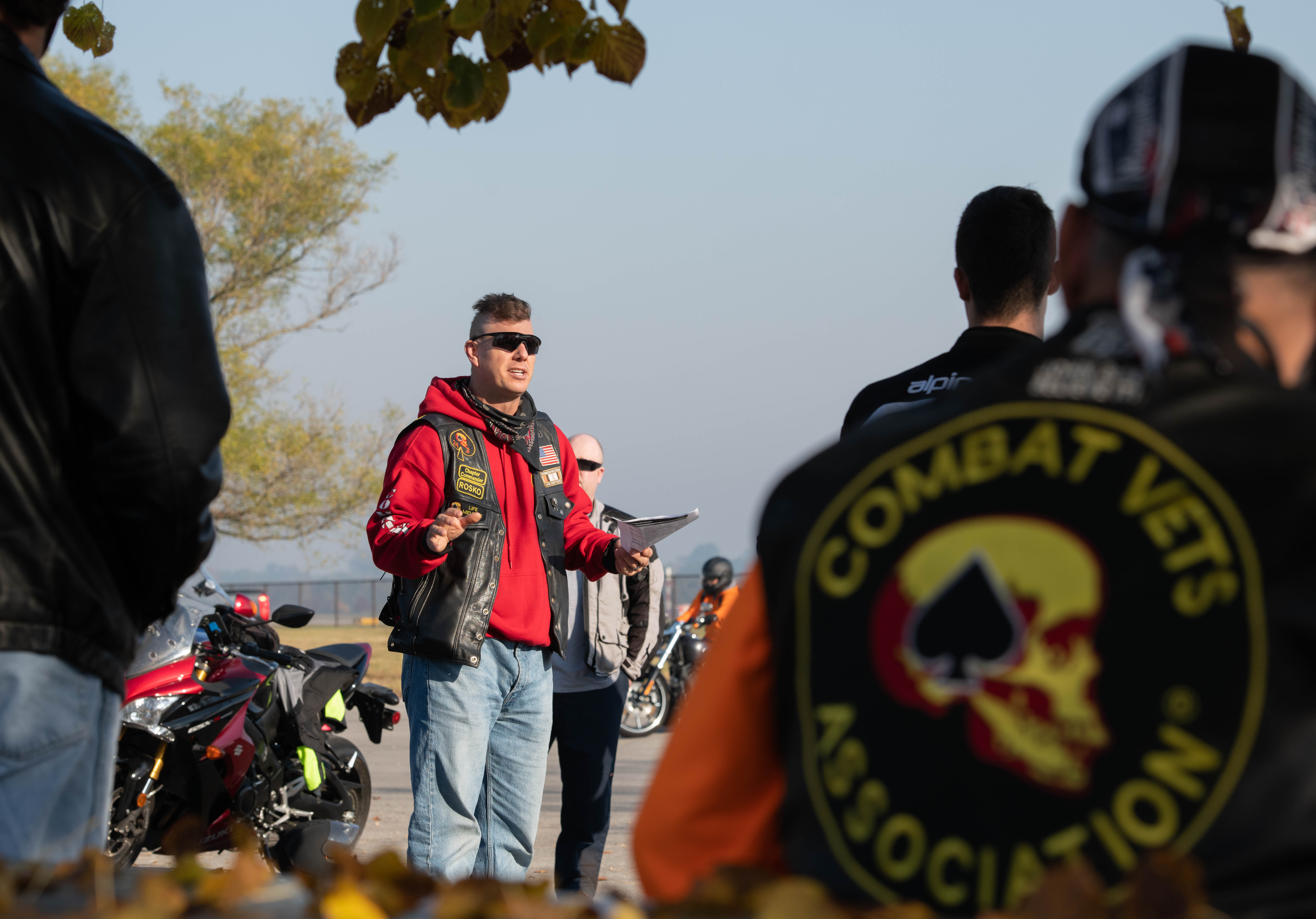 Motorcycle mentorship ride refreshes safety skills > Scott Air Force ...