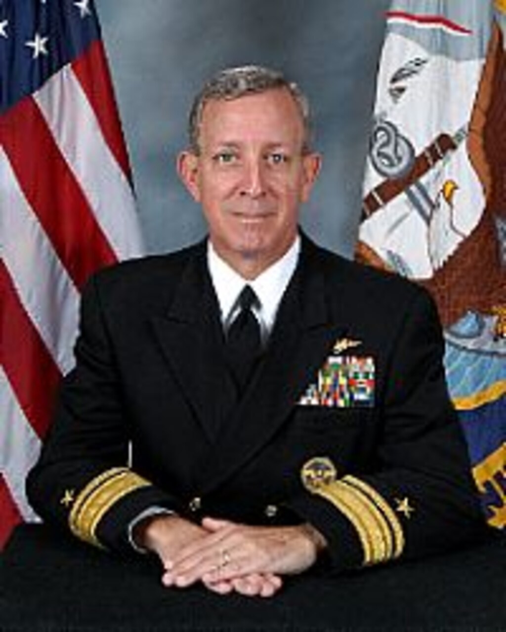 Rear Admiral Gary Jones > United States Navy > BioDisplay