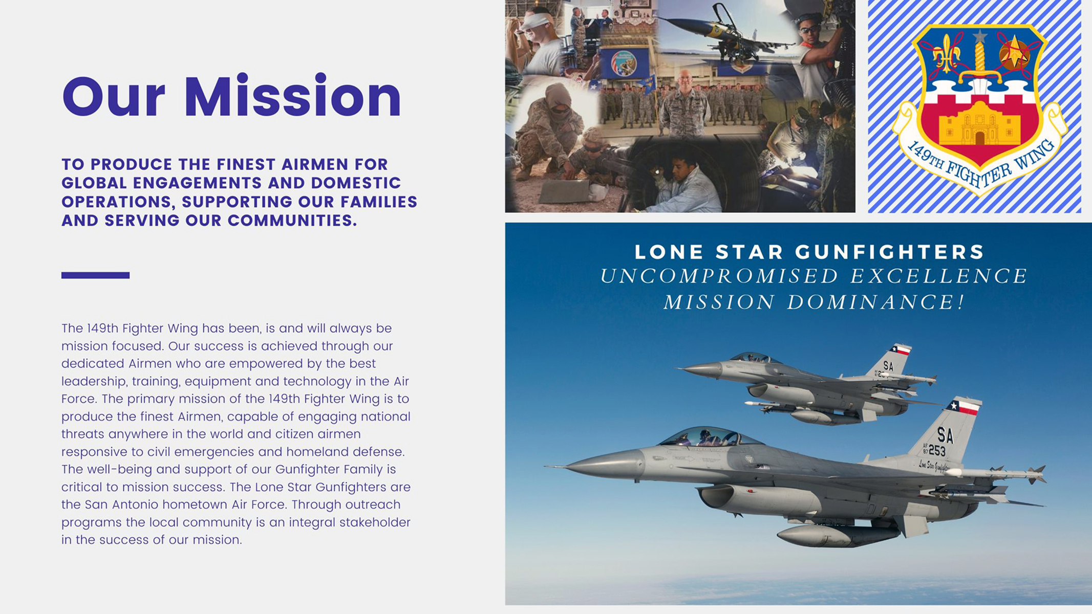 149th Fighter Wing celebrates redesignation anniversary > Joint Base ...