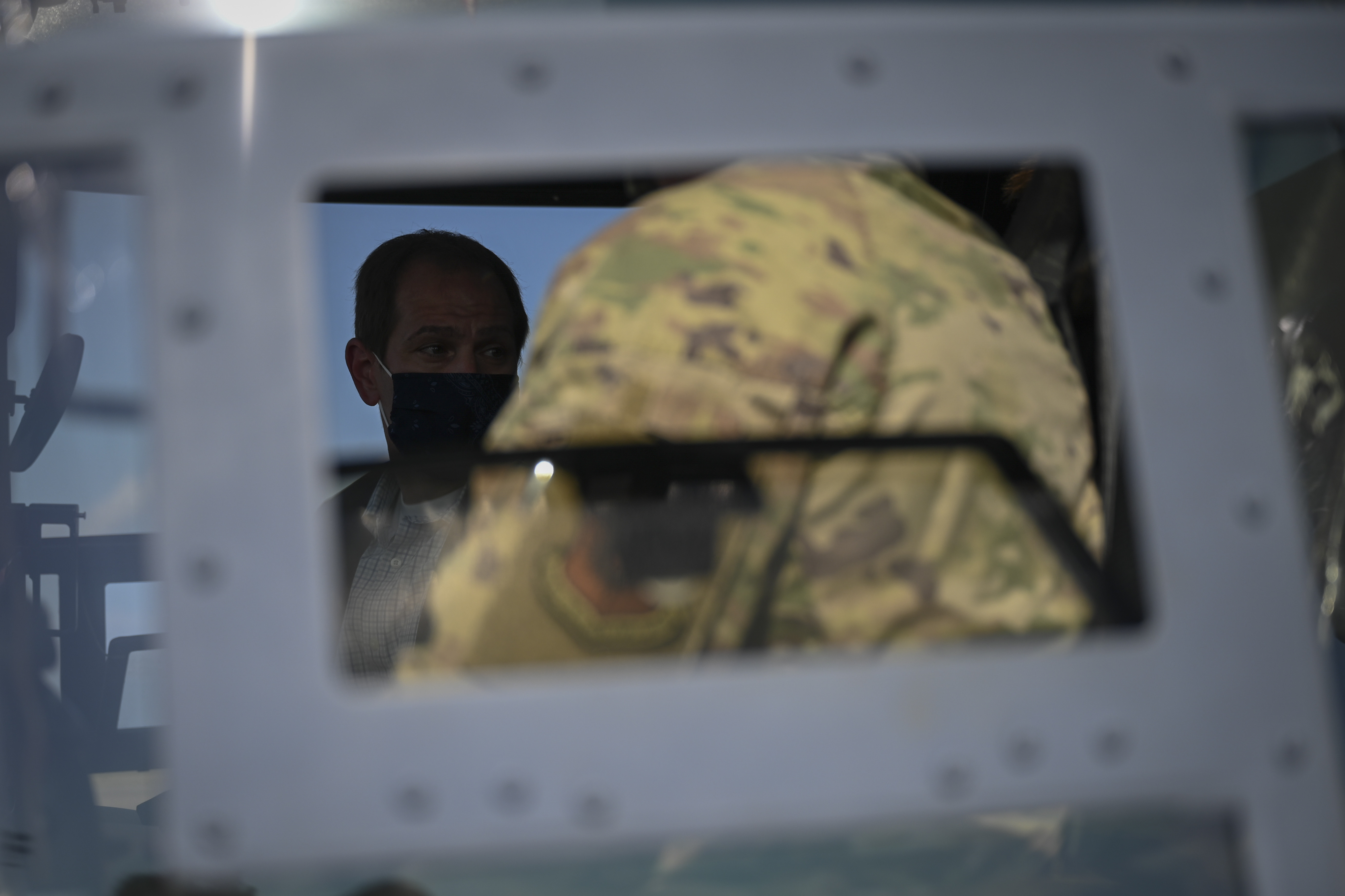 HAC-D majority professional staff member Hayden Milberg visits AFSOC ...