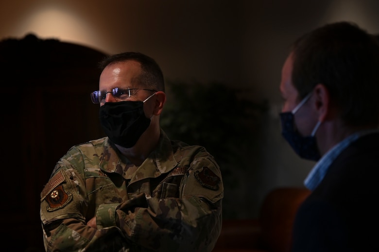 HAC-D majority professional staff member Hayden Milberg visits AFSOC ...