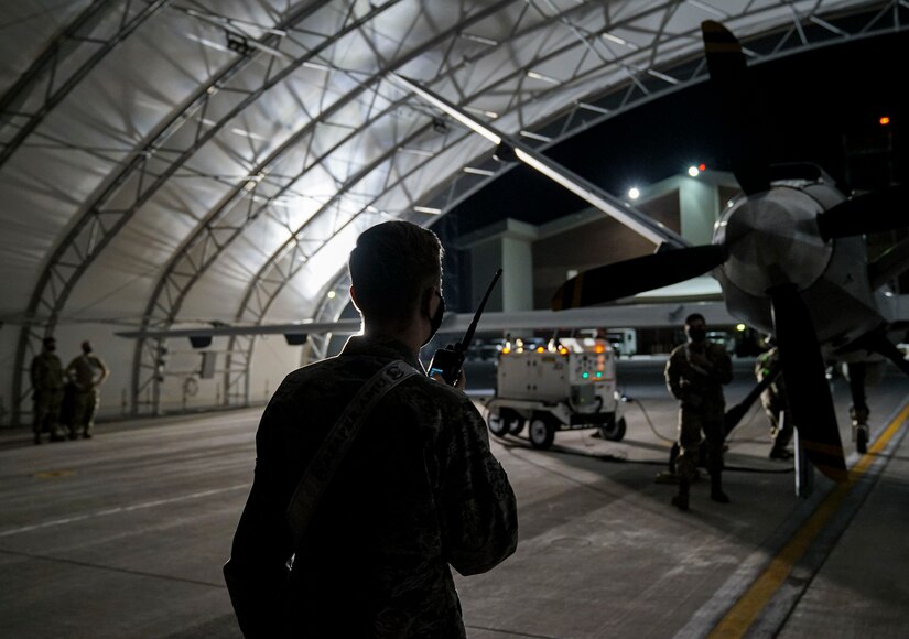 DoD activates MQ-9s for imagery support in wildland fire fighting ...