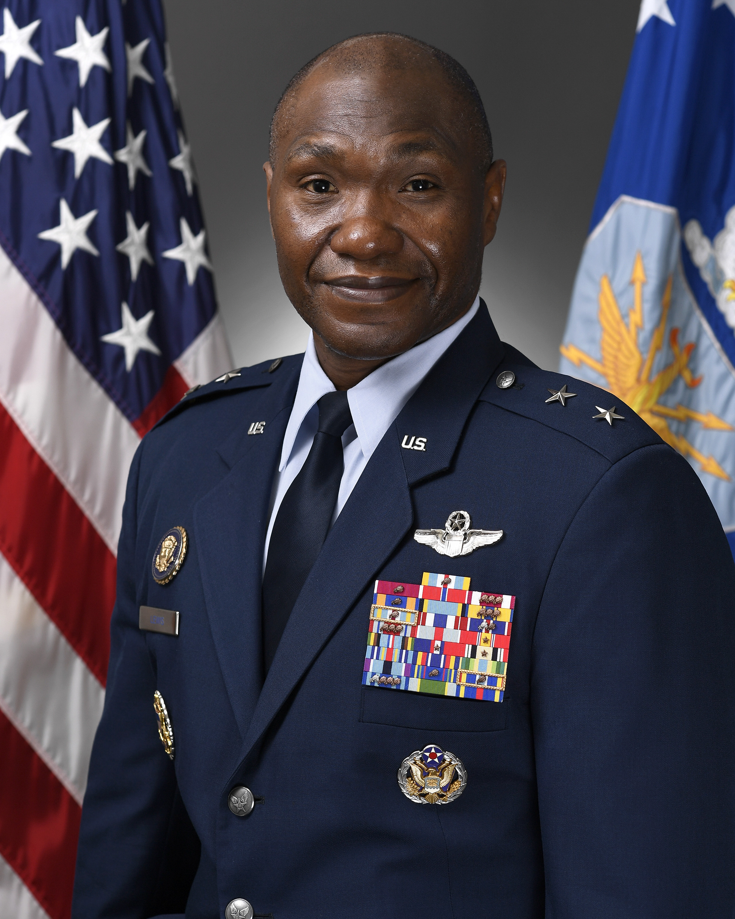 RODNEY D. LEWIS > Air Force > Biography Display