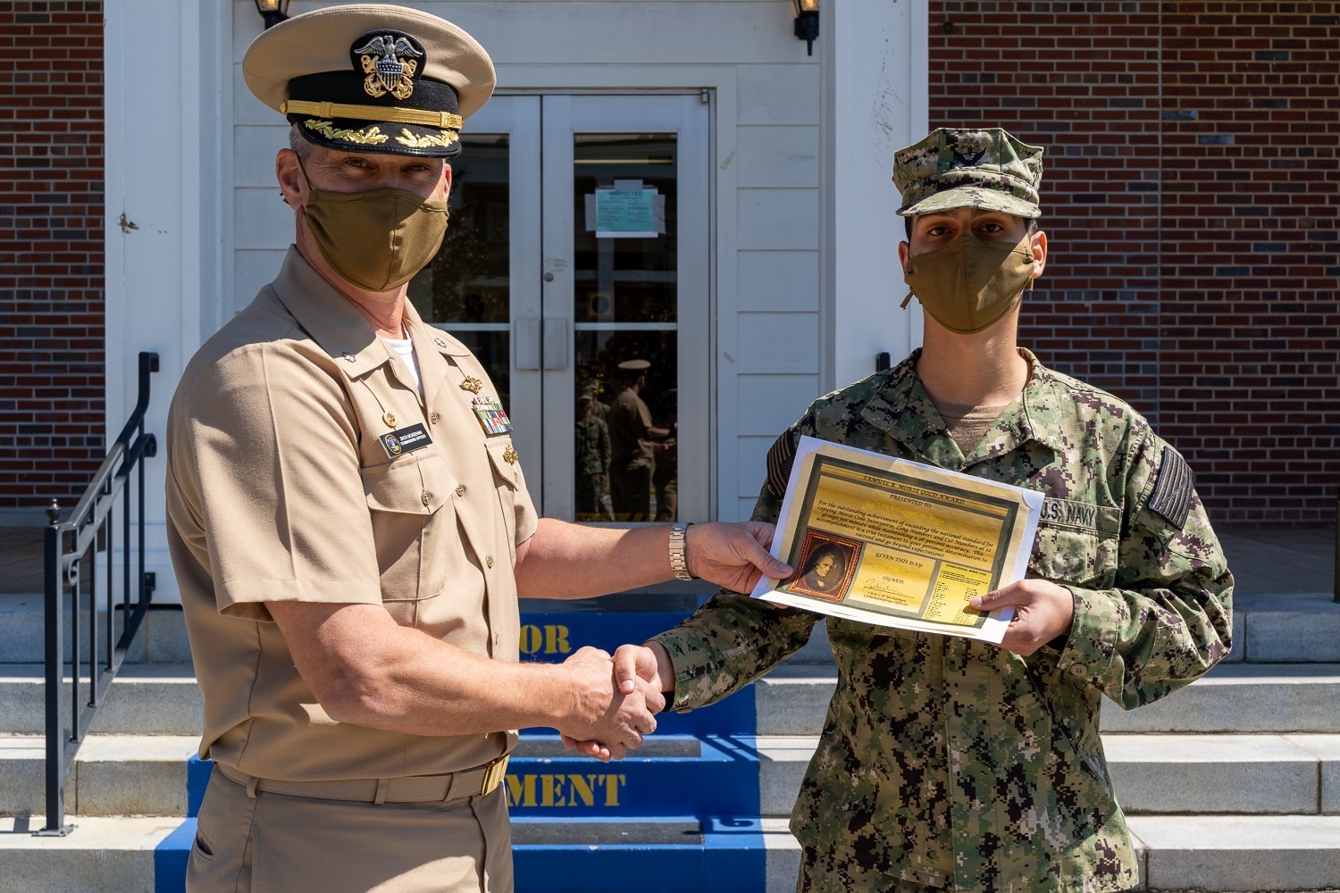 IWTC Corry Station Sailor Earns Distinct Gold Samuel B. Morse Award ...