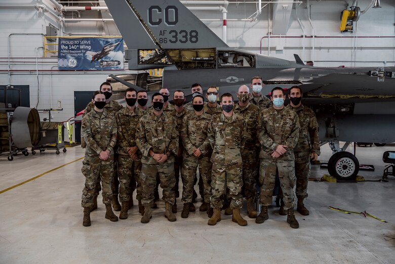 Colorado Air National Guard maximizes maintenance of aging F-16 fighter ...