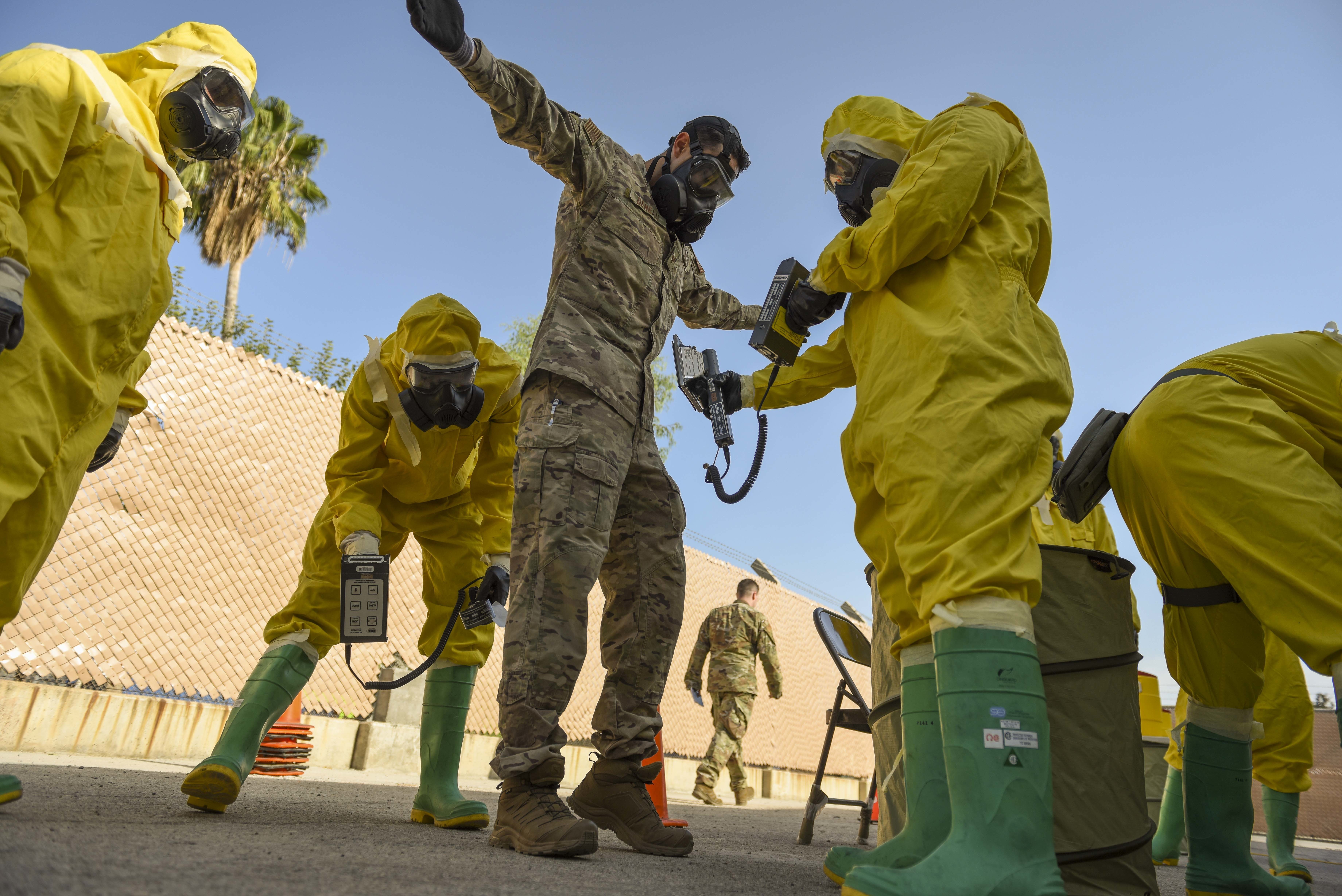 Decon training enhances Airmen readiness > Incirlik Air Base > Article ...
