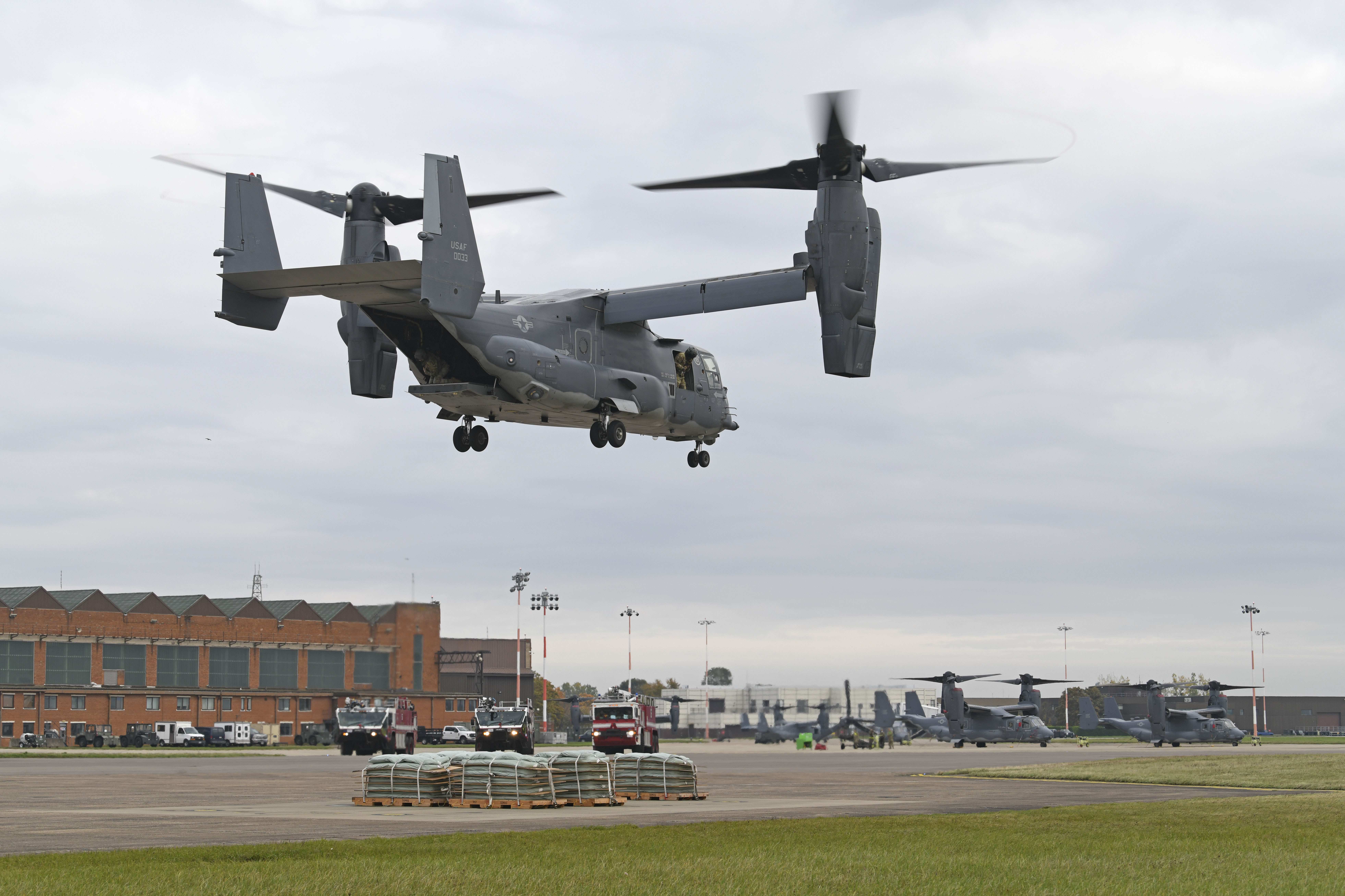 752nd SOAMXS conducts CV-22 emergency landing training > Air Force ...