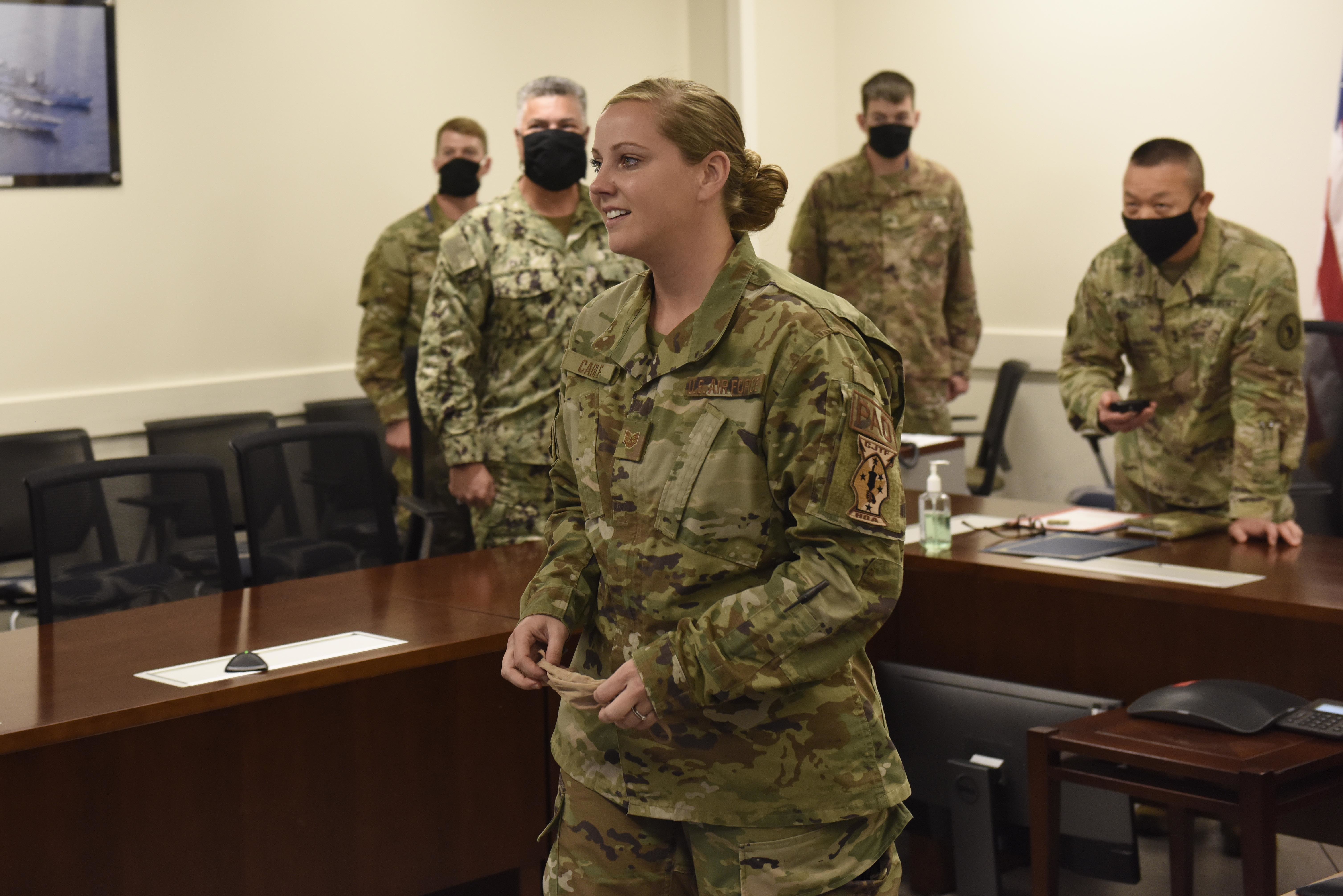 Deployed Airman takes next STEP in career > Little Rock Air Force Base ...