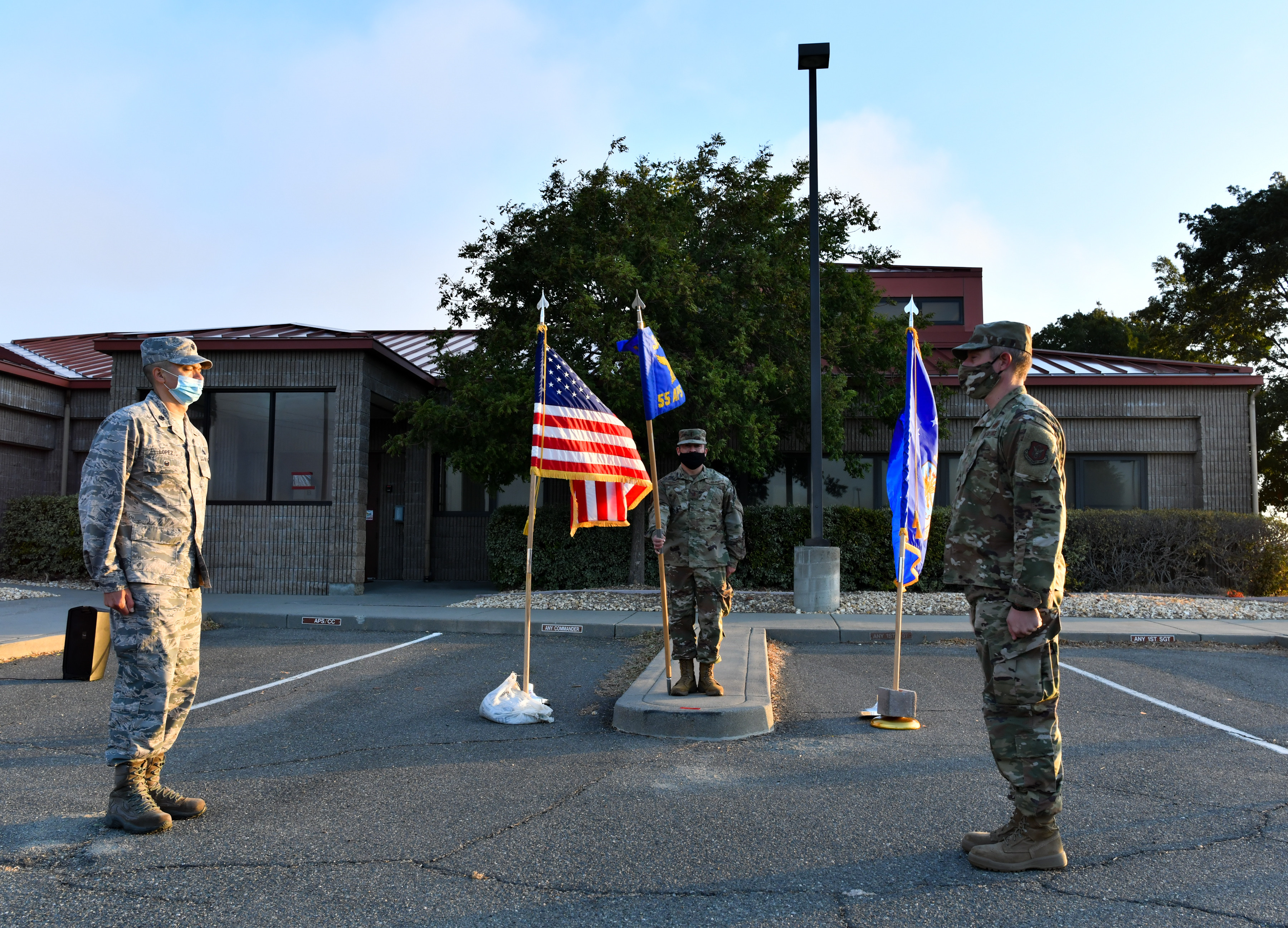 55th APS Assumption of Command ceremony > Nellis Air Force Base > News