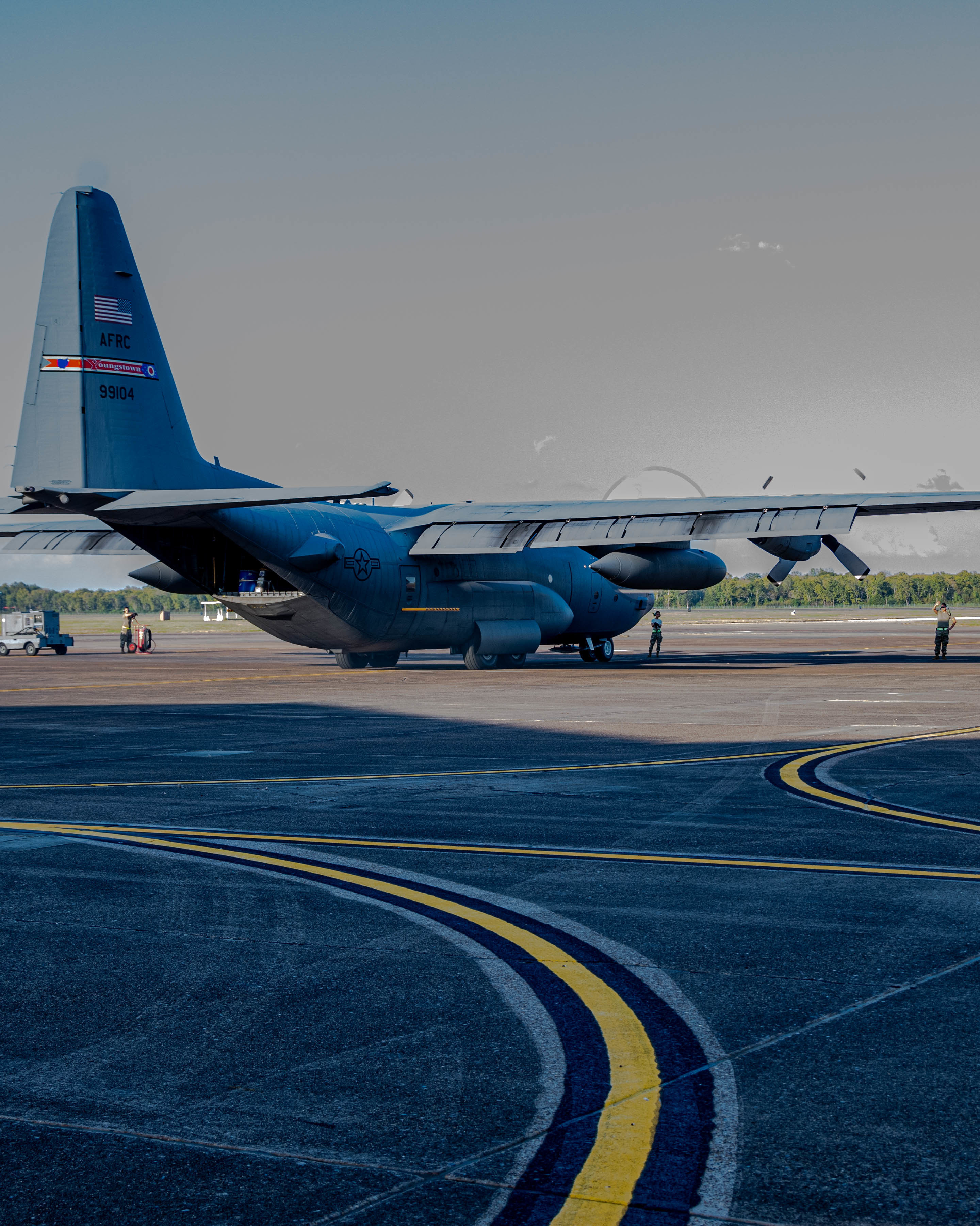 Air Force C-130s fly mosquito control aerial spray ops to support ...