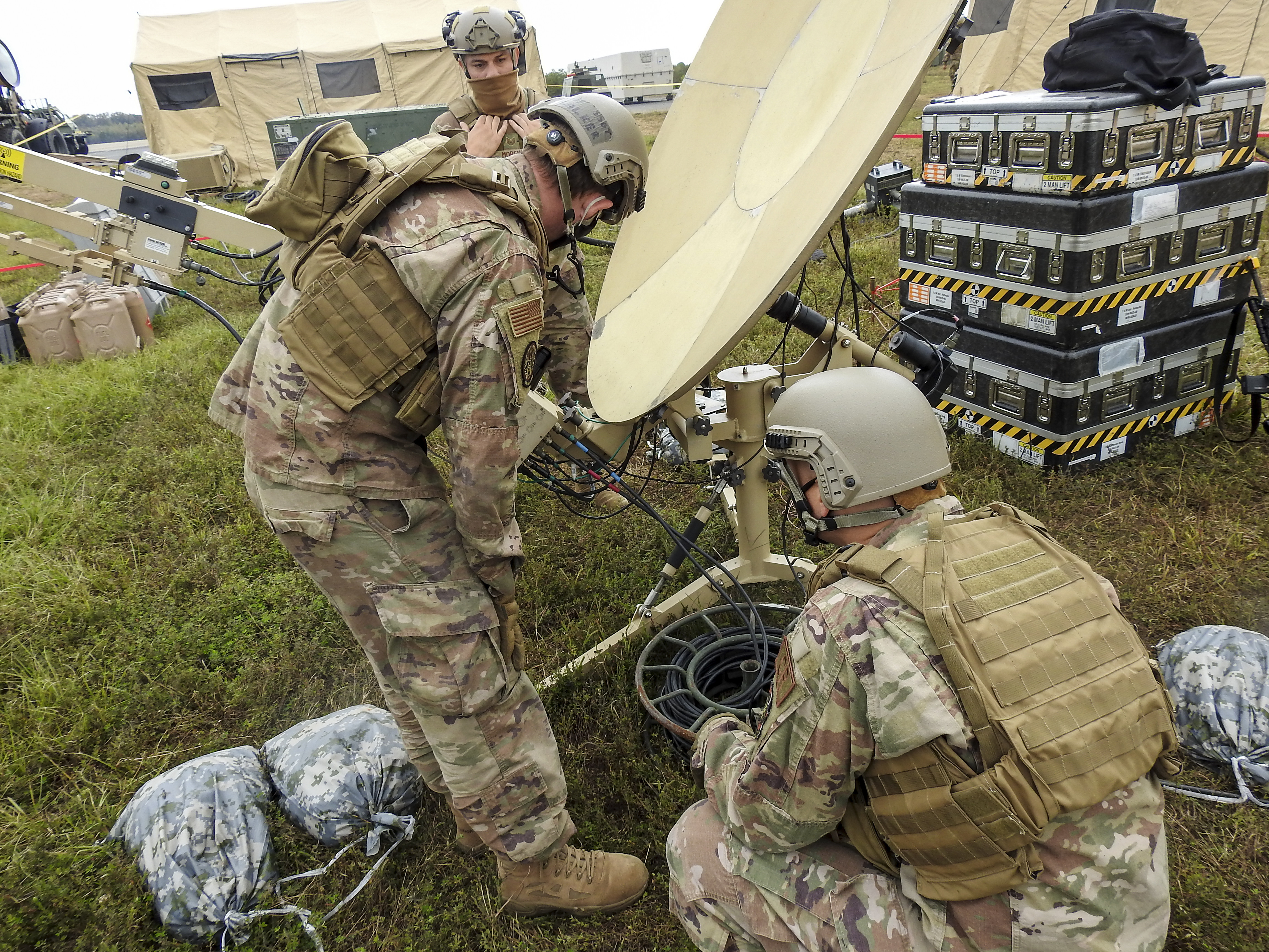 Airmen exercise contingency response proficiency during Green Flag ...