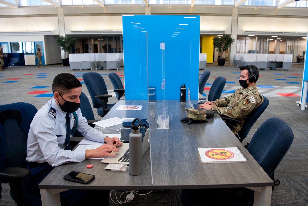 A clear barrier to COVID-19: Academy installs Plexiglas shields across ...