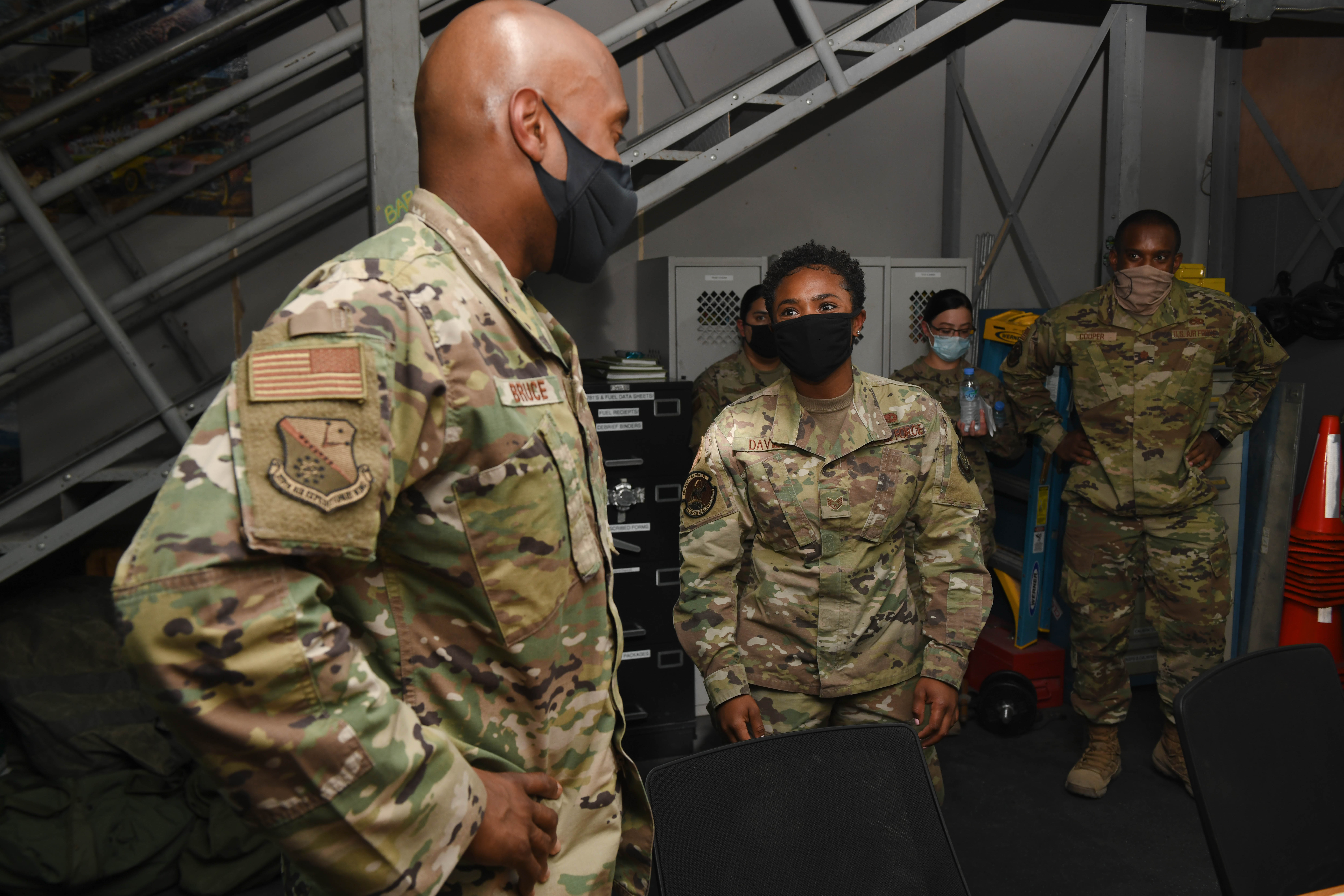 AUAB command chief visits 8th EAMS Airmen > Nellis Air Force Base > News