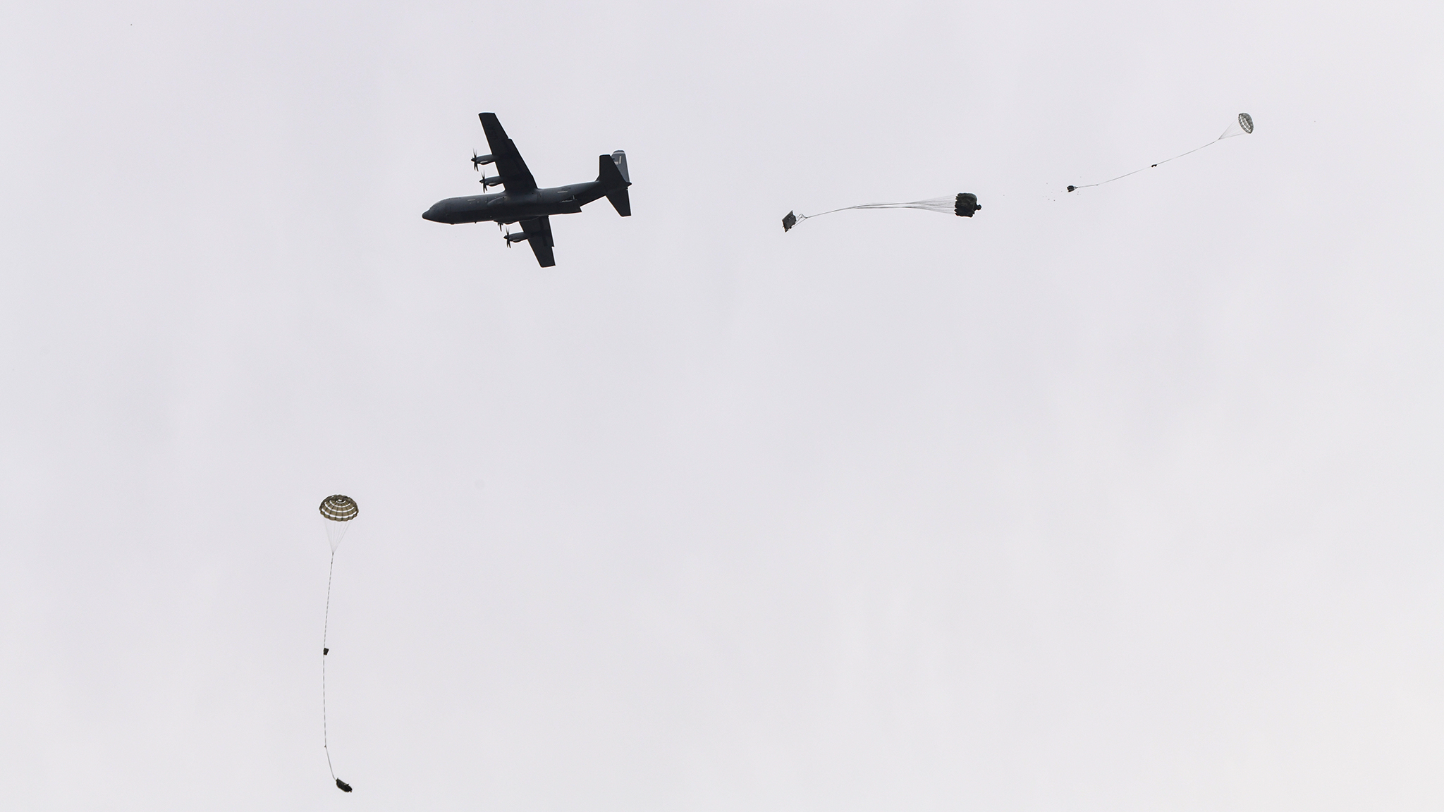 NATO Airdrop with German A400M Aircraft