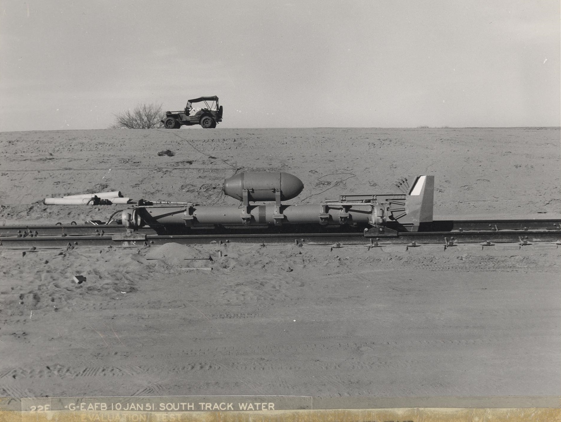 Edwards Rocket Sled S Base