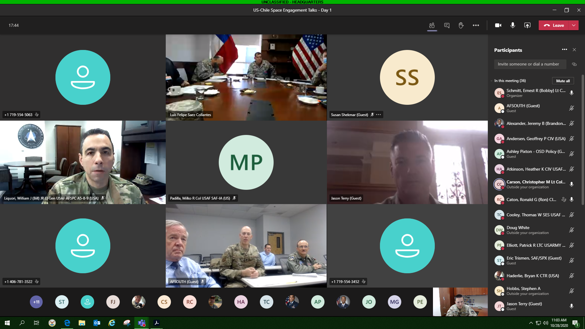 U.S.-Chile Space Engagement Talks