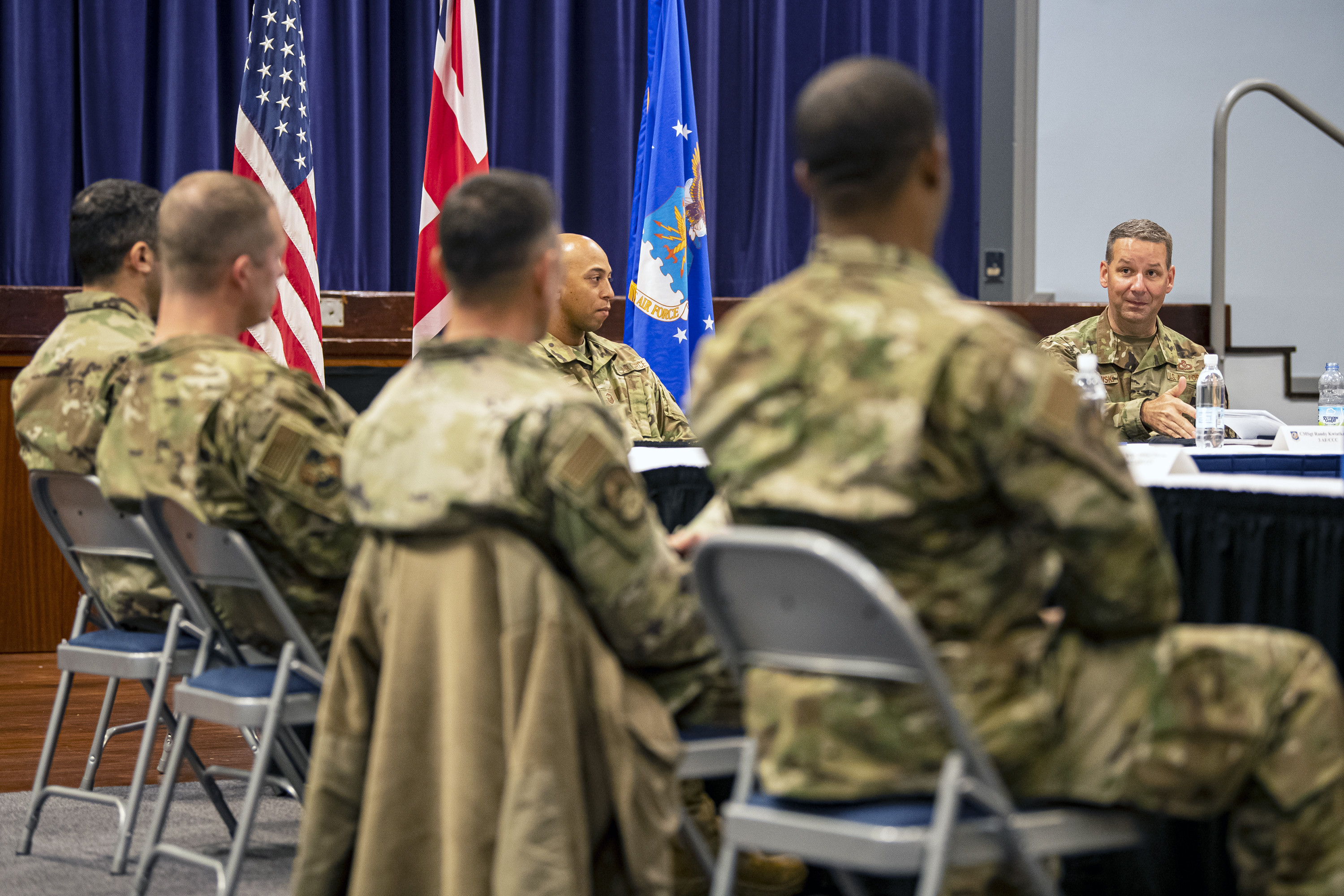 Third Air Force command team visits 501st CSW > Royal Air Force ...