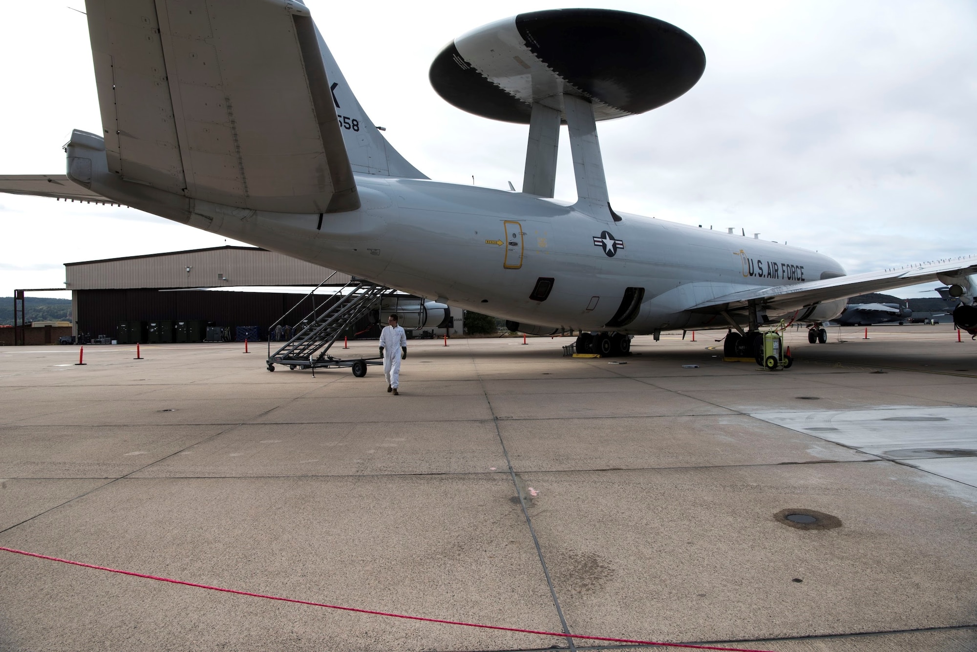 Eglin unit helps AWACS with first-time, in-air update > Air Force ...