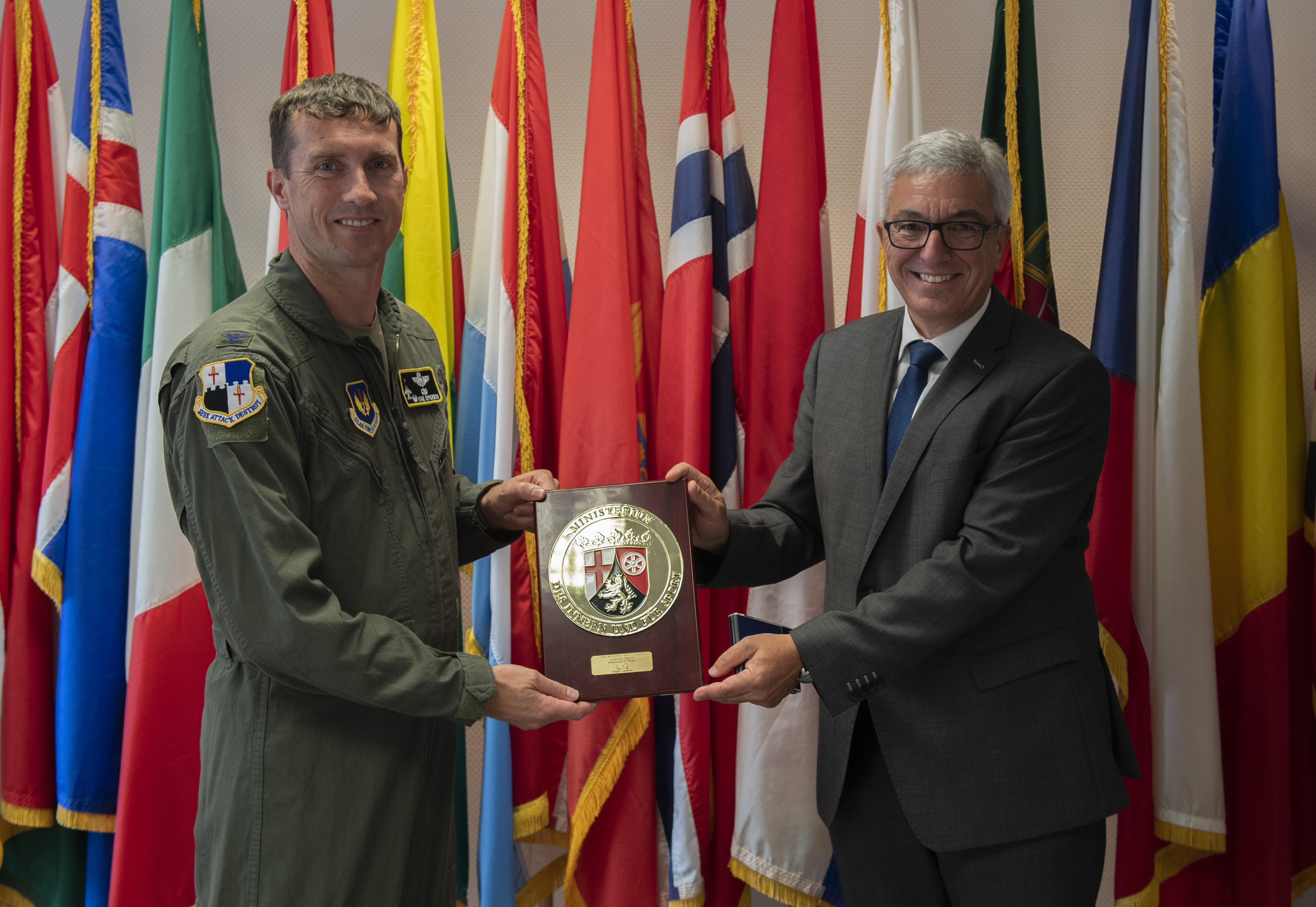Minister of Rheinland-Pfalz visits Spangdahlem AB > U.S. Air Forces in ...