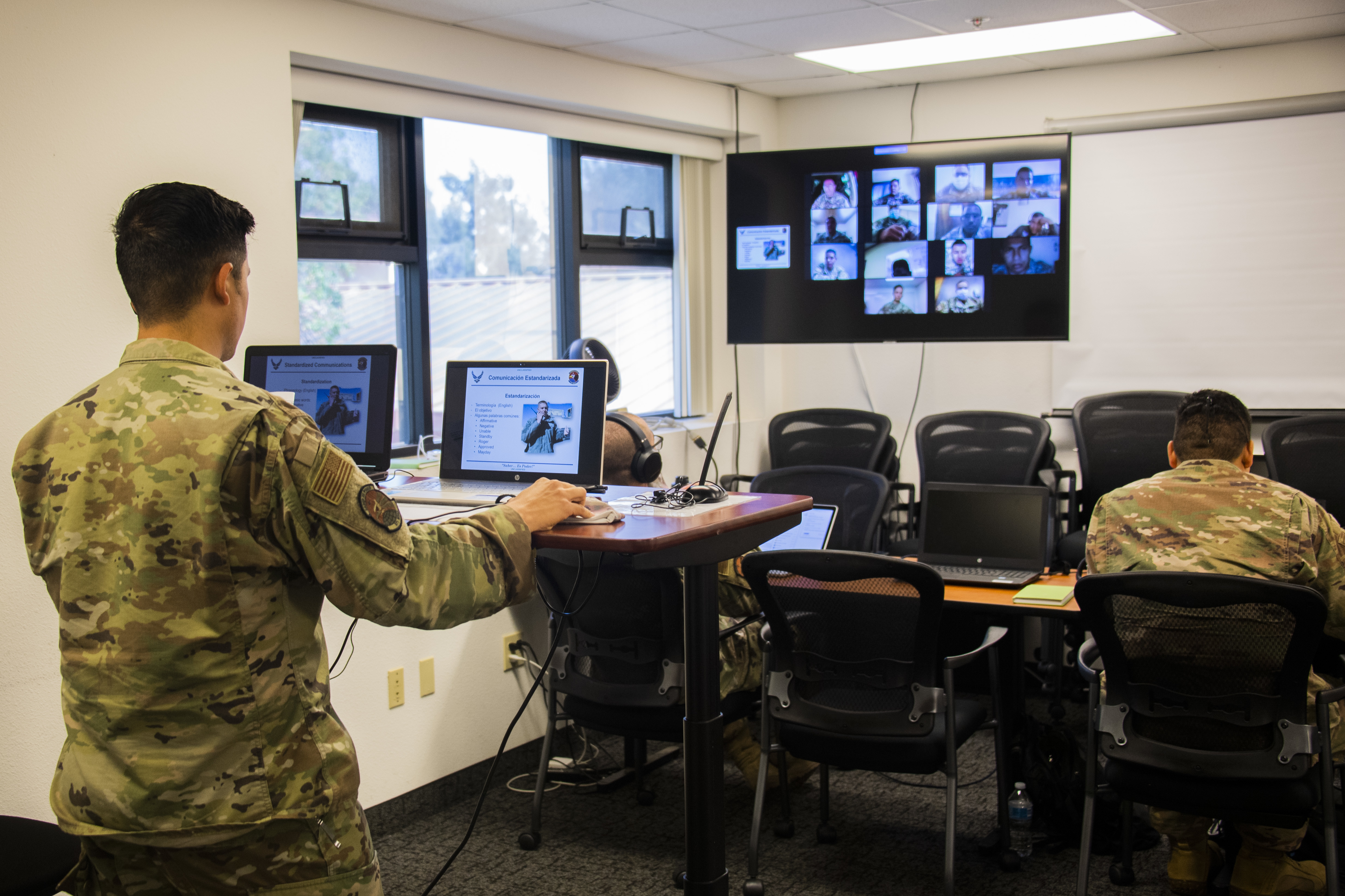 Air advisors host first virtual training with Panama partners amid ...