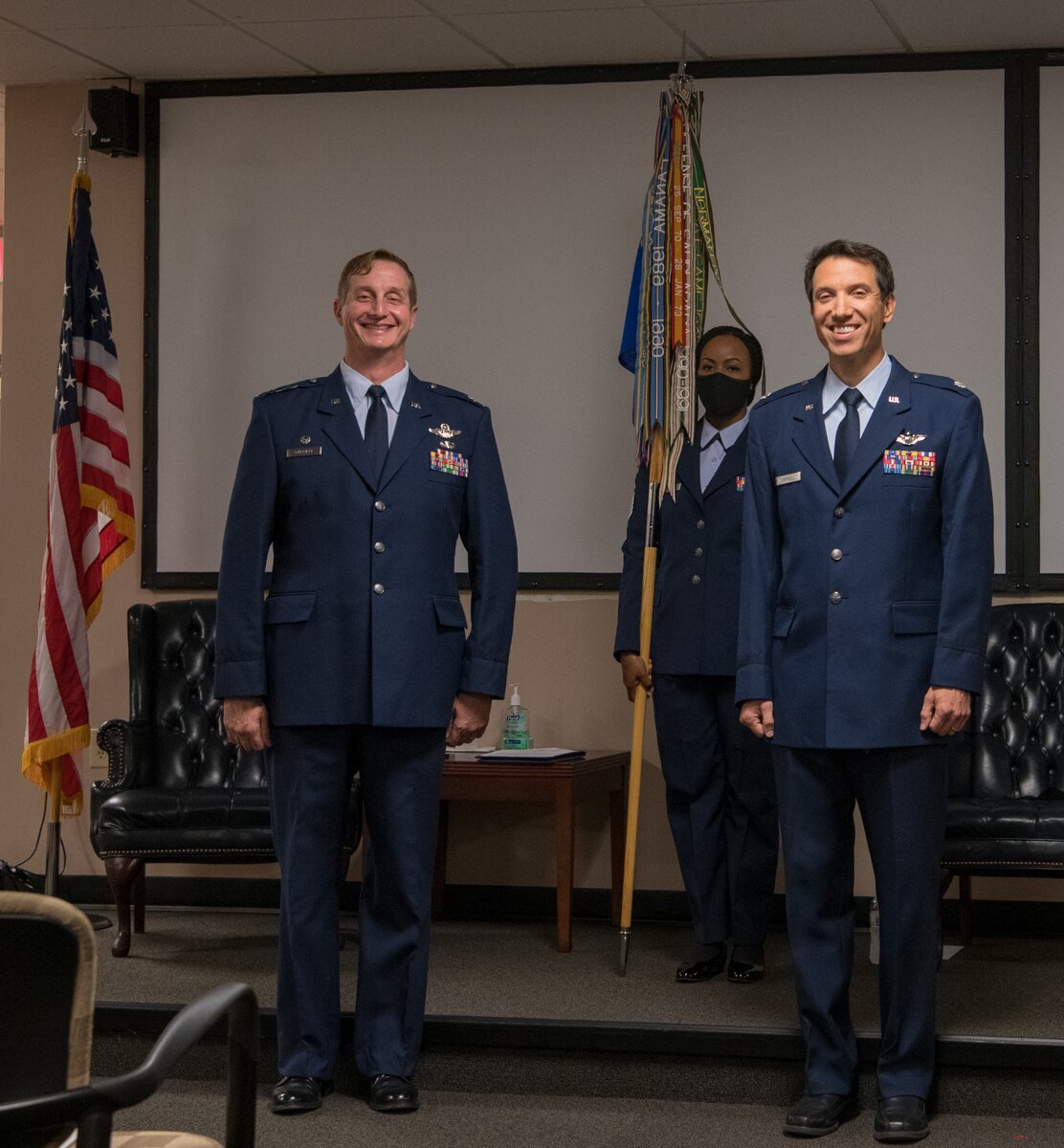 Lt. Col. Steve Campbell takes command of the 701st Airlift Squadron ...