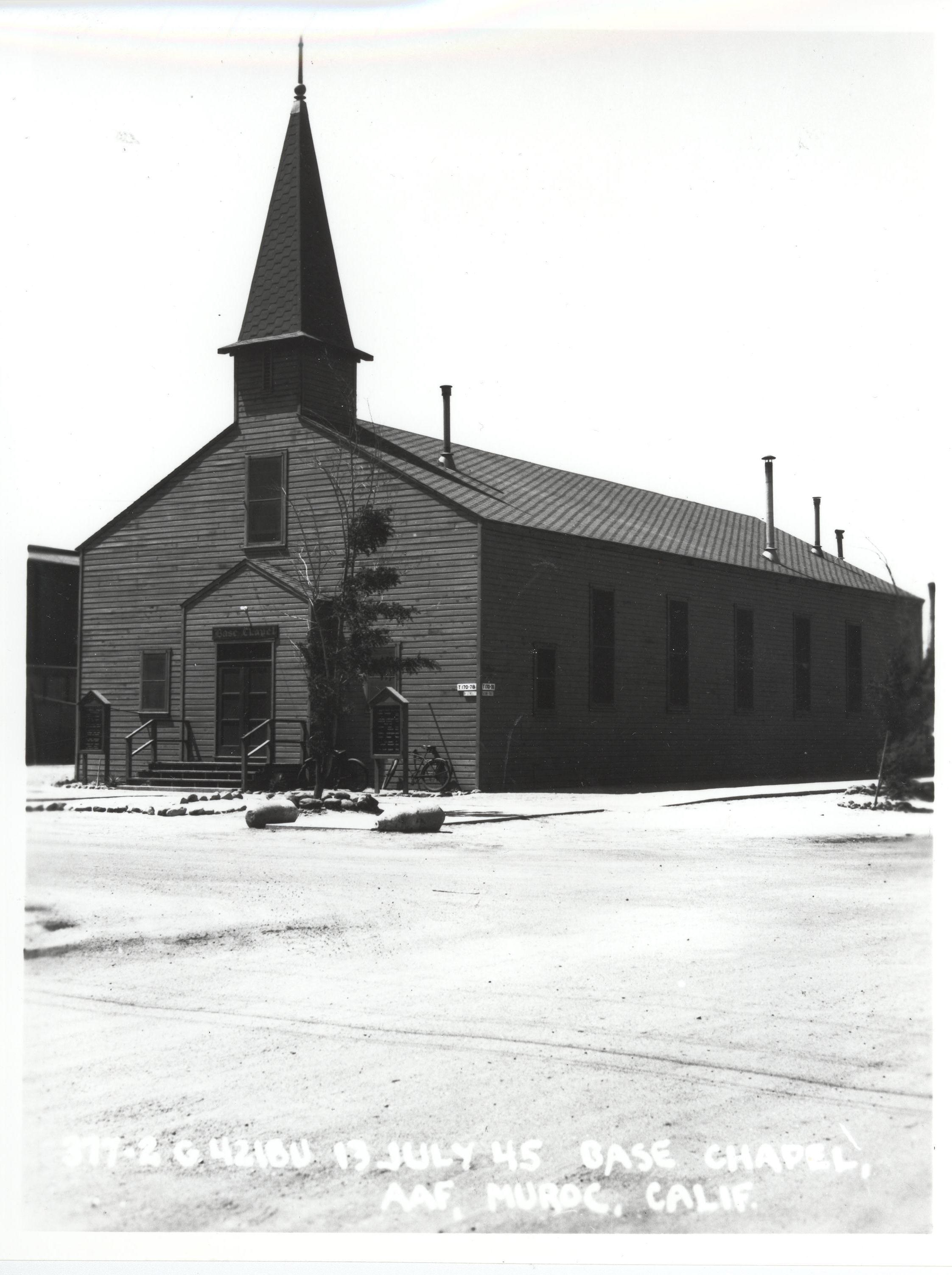 October 5, 1956: Edwards Base Chapel Dedicated > Air Force Test Center ...